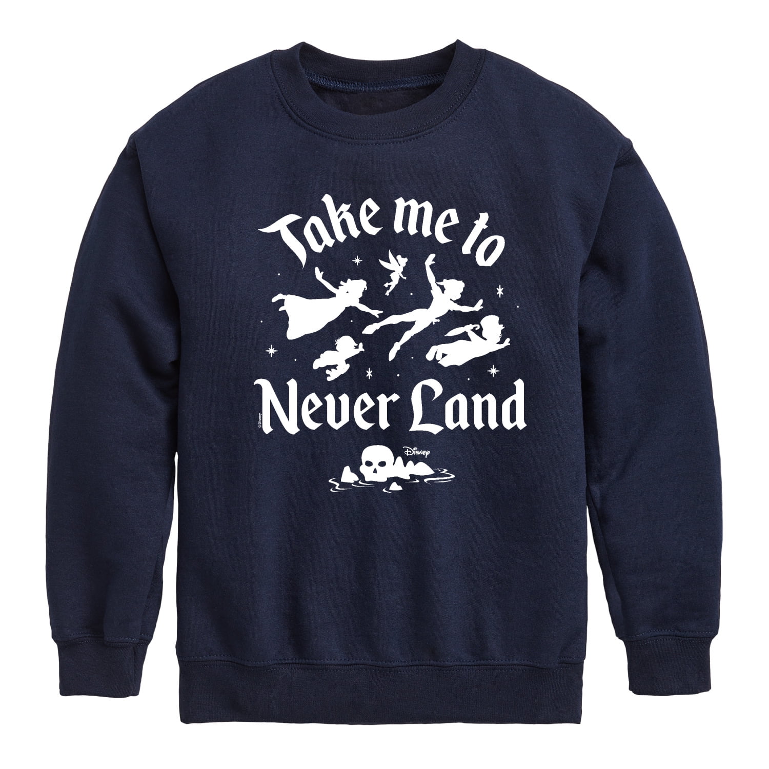 Disney - Peter Pan - Take Me to Neverland - Toddler And Youth Crewneck ...