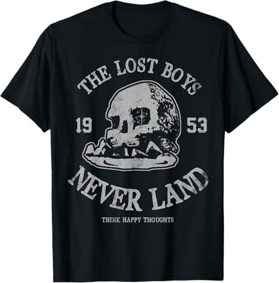 Disney Peter Pan The Lost Boys Think Happy Thoughts T-Shirt - Walmart.com