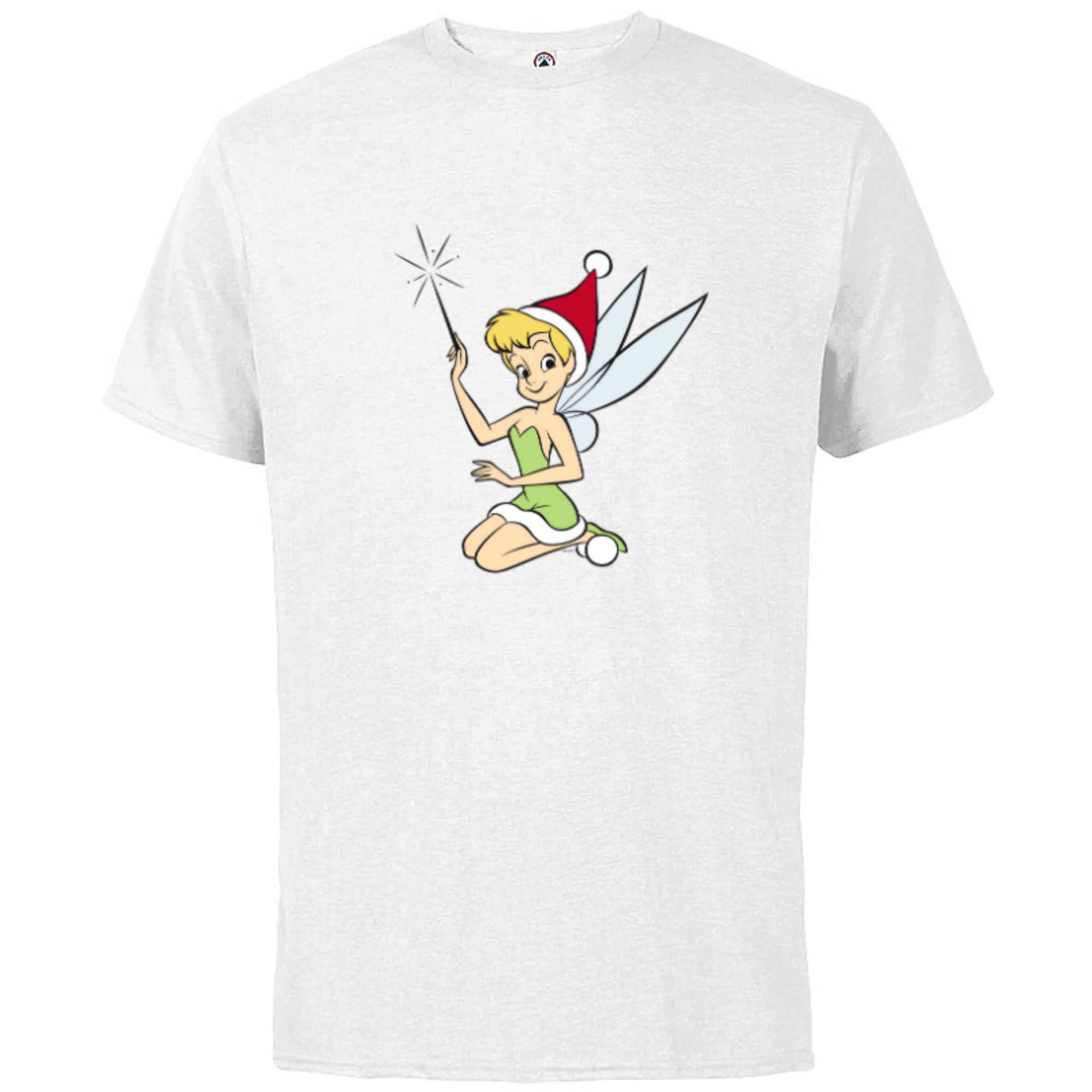 Disney Peter Pan Tinker Bell Christmas Fairy Santa Hat - Short Sleeve ...