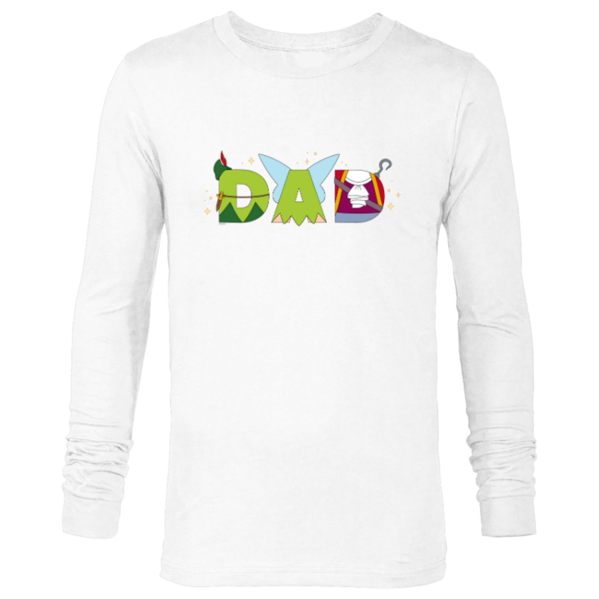 Disney Peter Pan Tinker Bell Father’s Day Birthday Best Dad - Long ...
