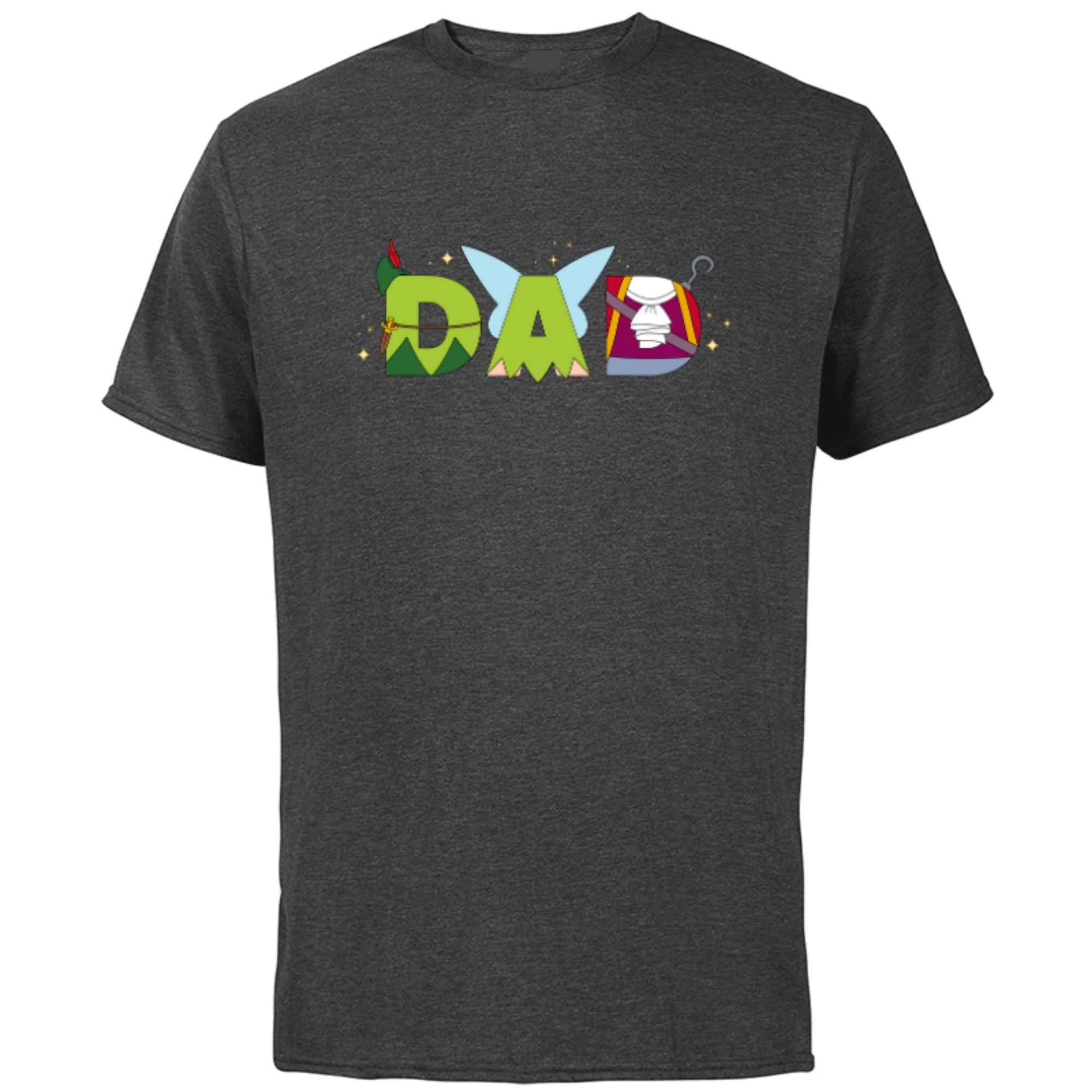 Disney Peter Pan Tinker Bell Father’s Day Birthday Best Dad - Short ...