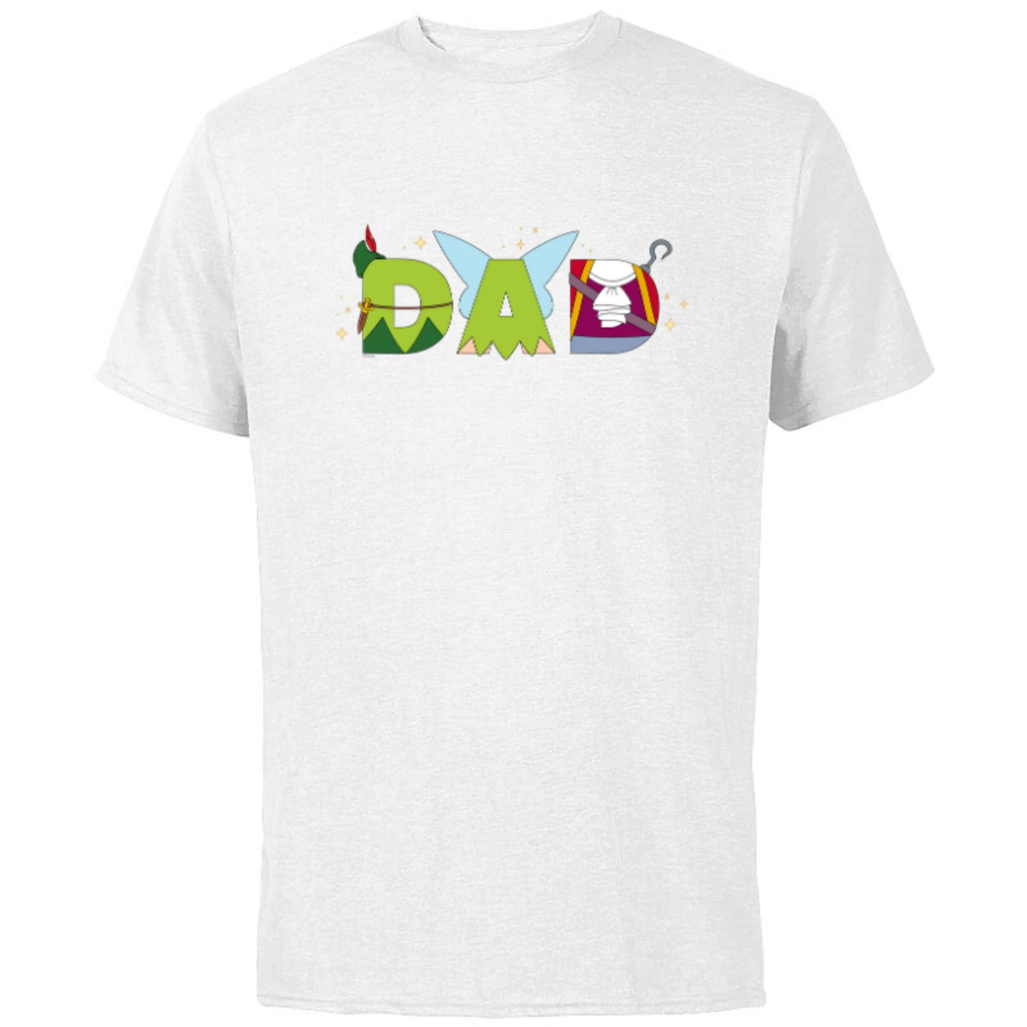 Disney Peter Pan Tinker Bell Father’s Day Birthday Best Dad - Short ...