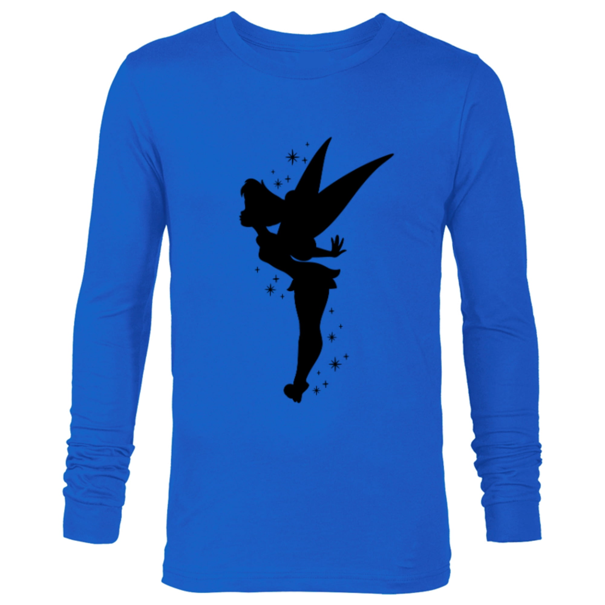 Disney Peter Pan Tinker Bell Pixie Dust Silhouette - Long Sleeve T ...