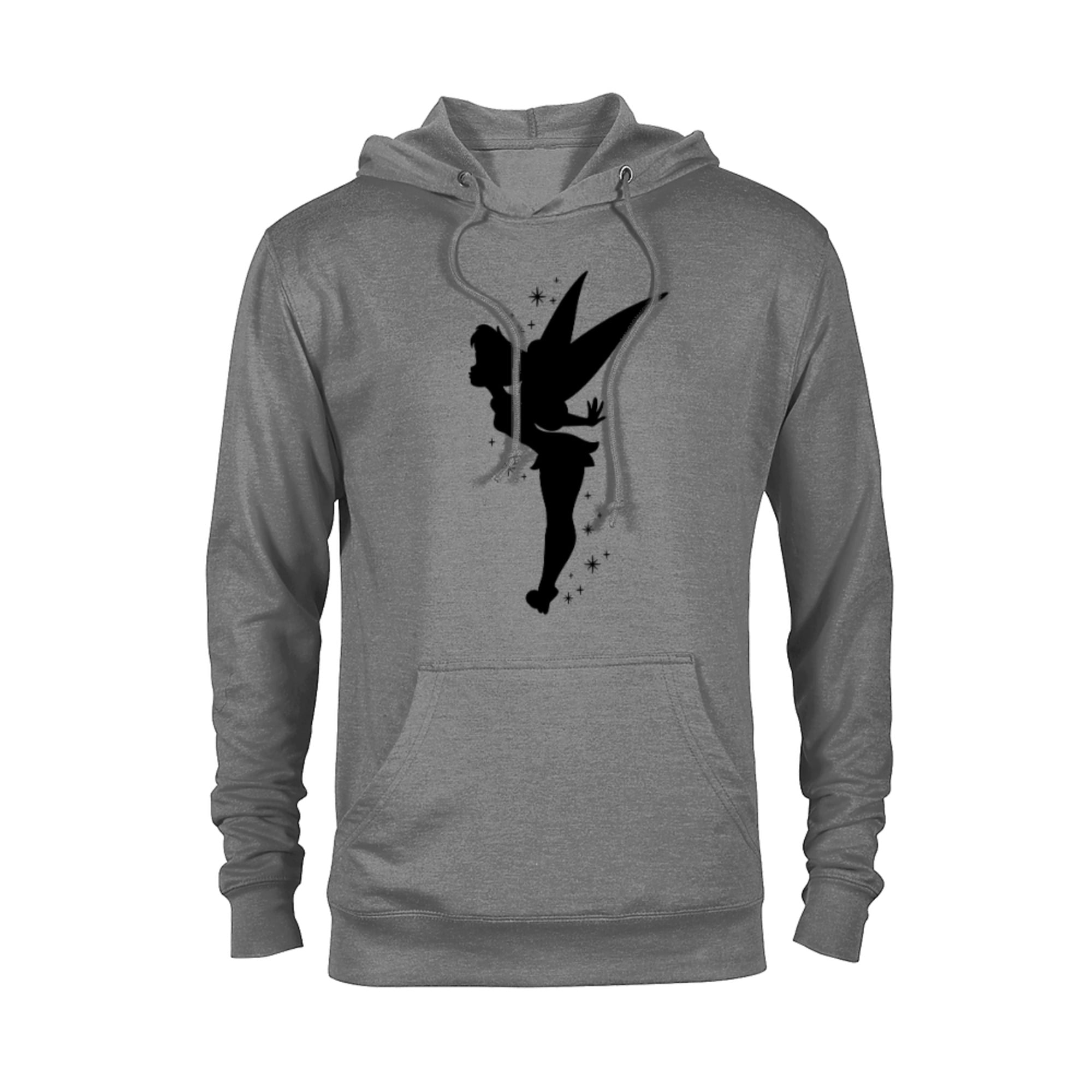Disney Peter Pan Tinker Bell Pixie Dust Silhouette - Pullover Hoodie ...