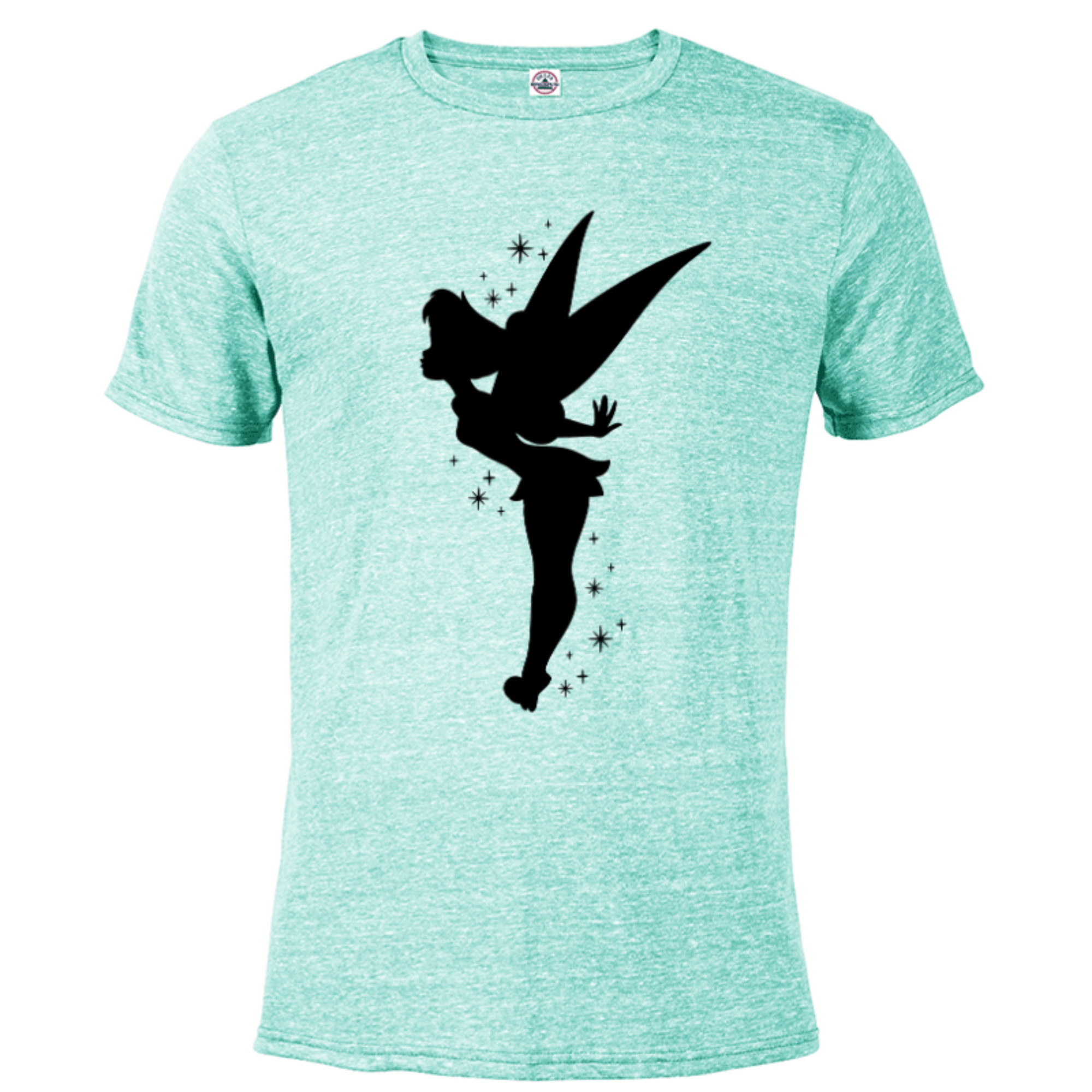 Disney Peter Pan Tinker Bell Pixie Dust Silhouette - Short Sleeve ...