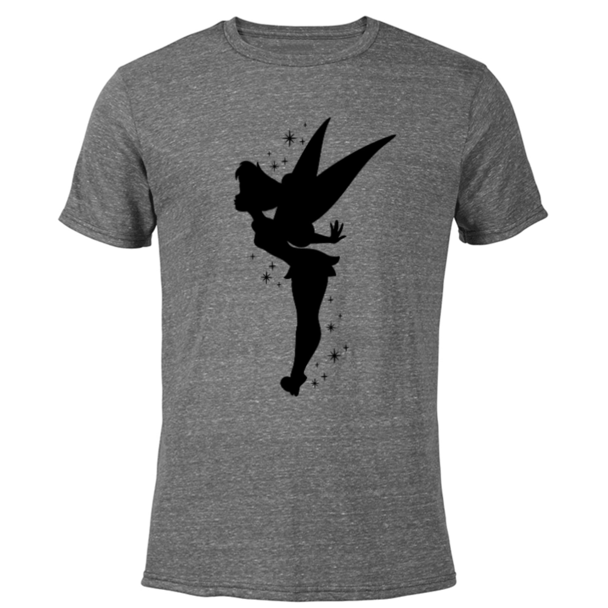 Disney Peter Pan Tinker Bell Pixie Dust Silhouette - Short Sleeve ...