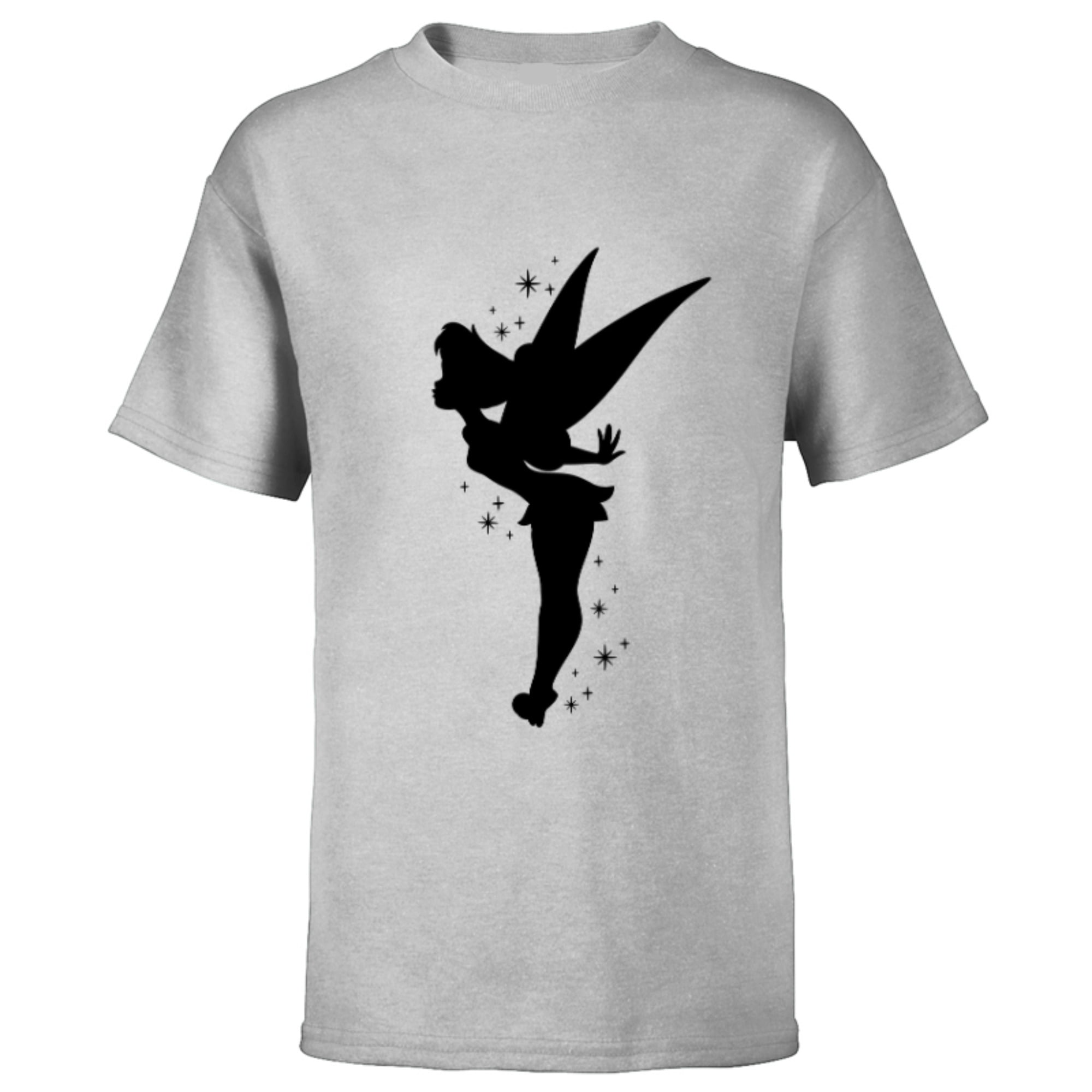 Disney Peter Pan Tinker Bell Pixie Dust Silhouette - Short Sleeve T ...