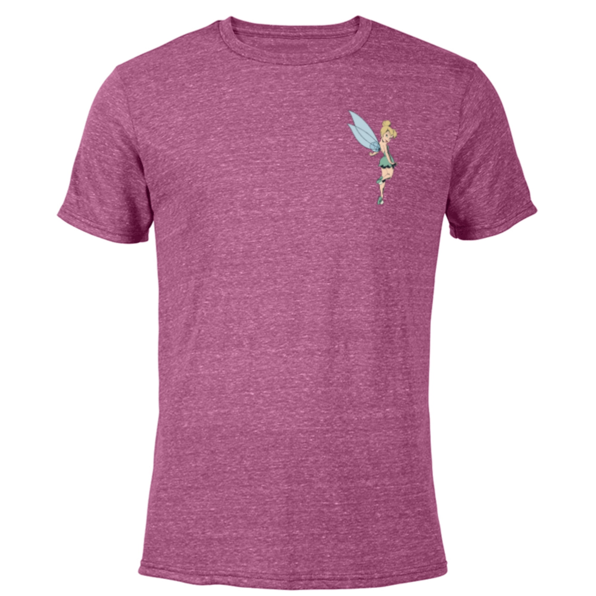 Disney Peter Pan Tinker Bell Small Pose - Short Sleeve Blended T-Shirt ...