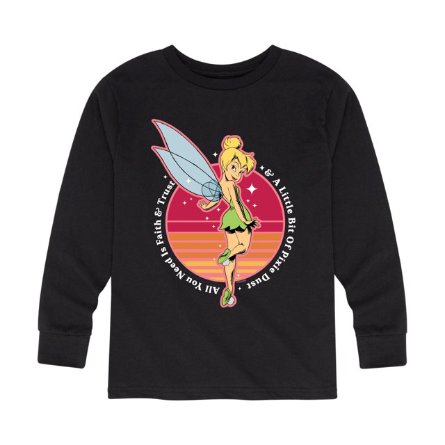 Disney - Peter Pan - Tinkerbell - A Little Bit of Pixie Dust - Toddler And Youth Long Sleeve ...