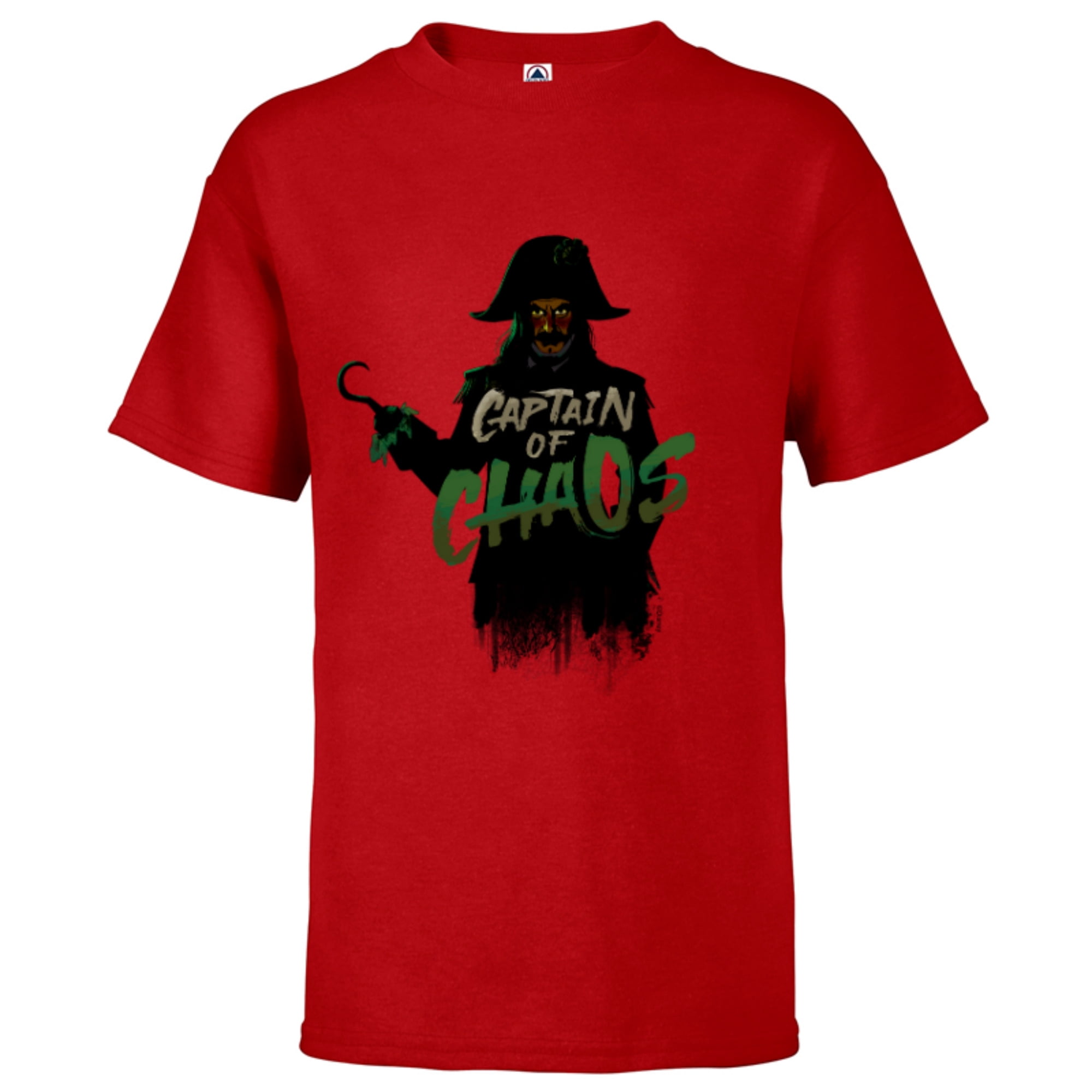 Disney Peter Pan & Wendy Captain Hook Captain of Chaos - Short Sleeve T ...