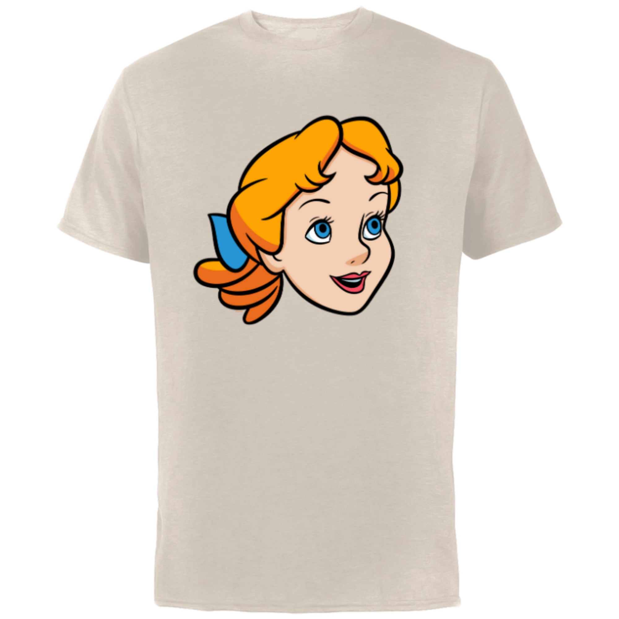 Disney Peter Pan Wendy Darling Big Face Costume - Short Sleeve Cotton T ...