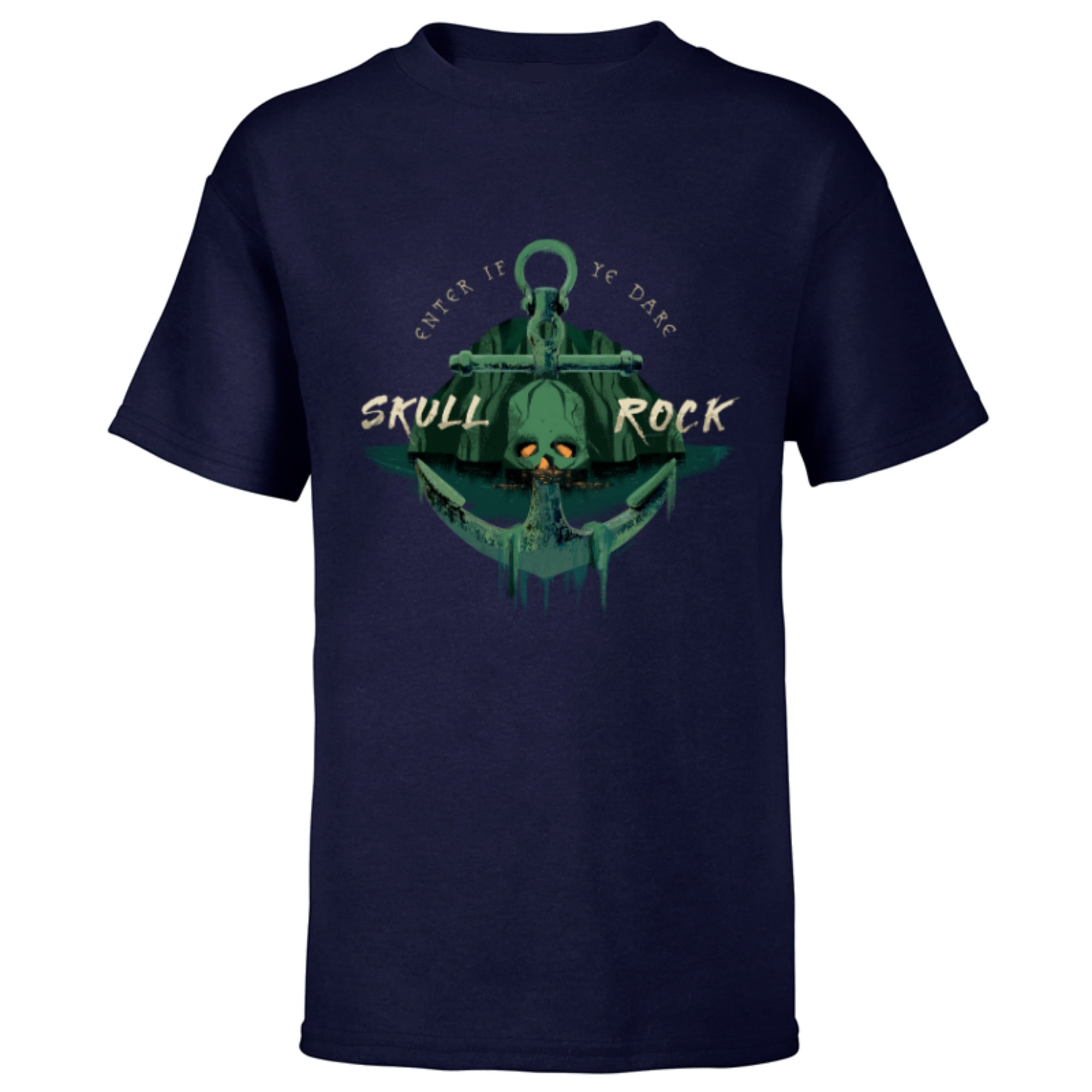 Disney Peter Pan & Wendy Skull Rock Enter if Ye Dare Disney+ - Short Sleeve T-Shirt for Kids ...