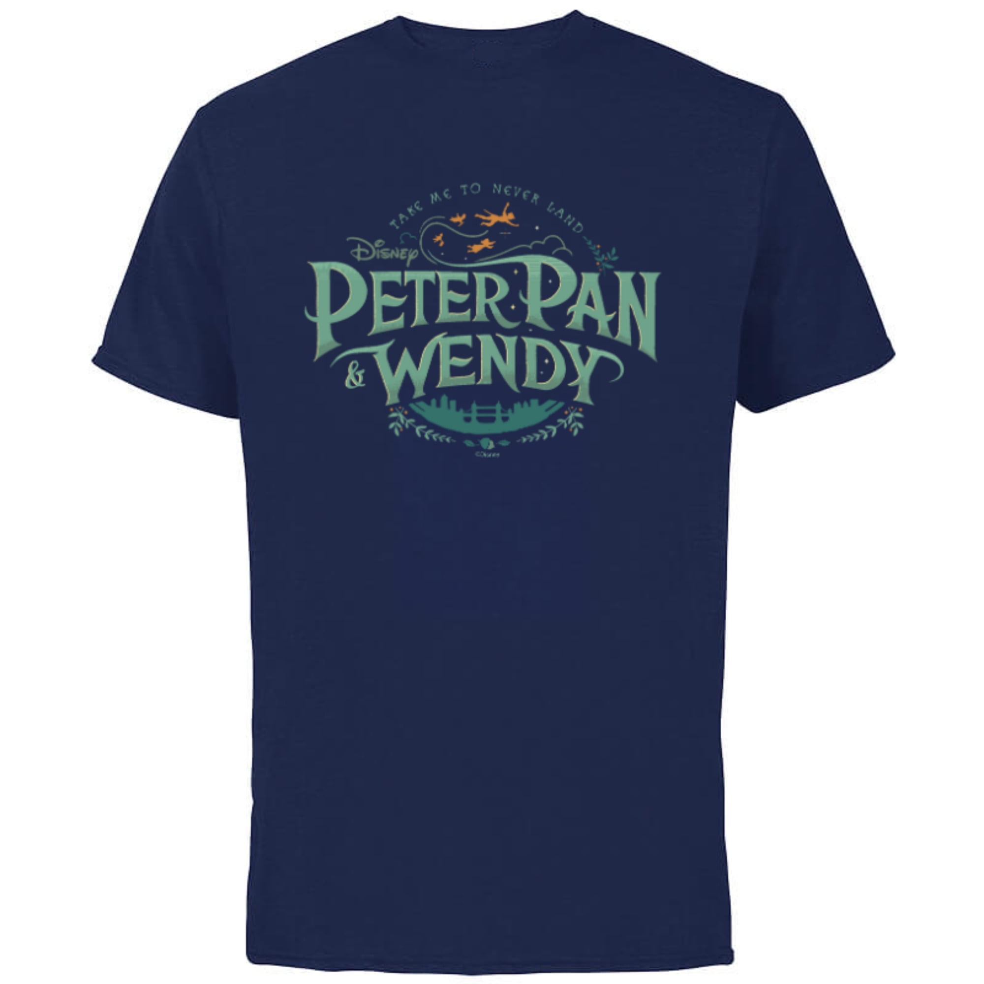 Disney Peter Pan & Wendy Take Me to Never Land Disney+ - Short Sleeve ...