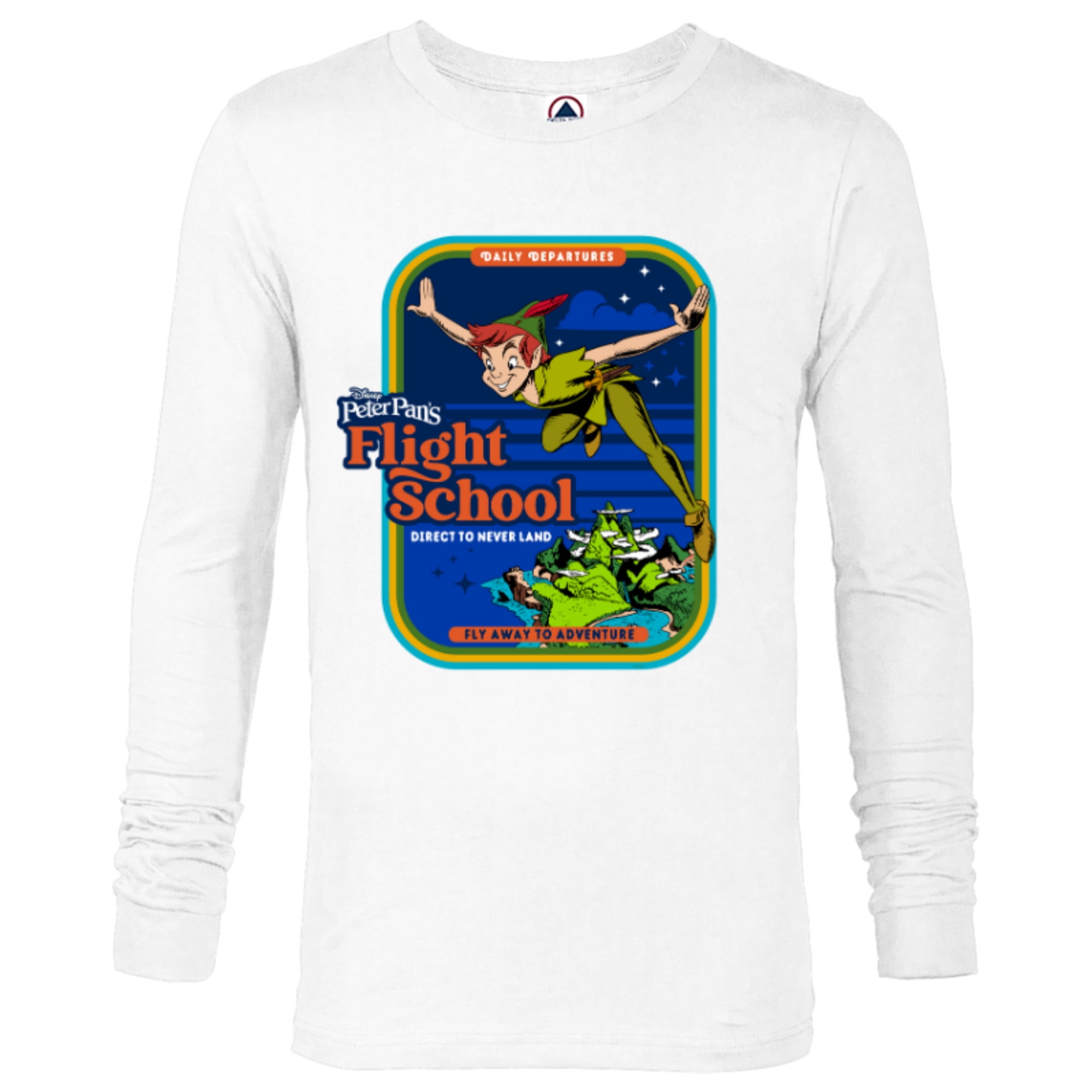 Disney Peter Pan's Flight School Direct to Never Land - Long Sleeve T ...