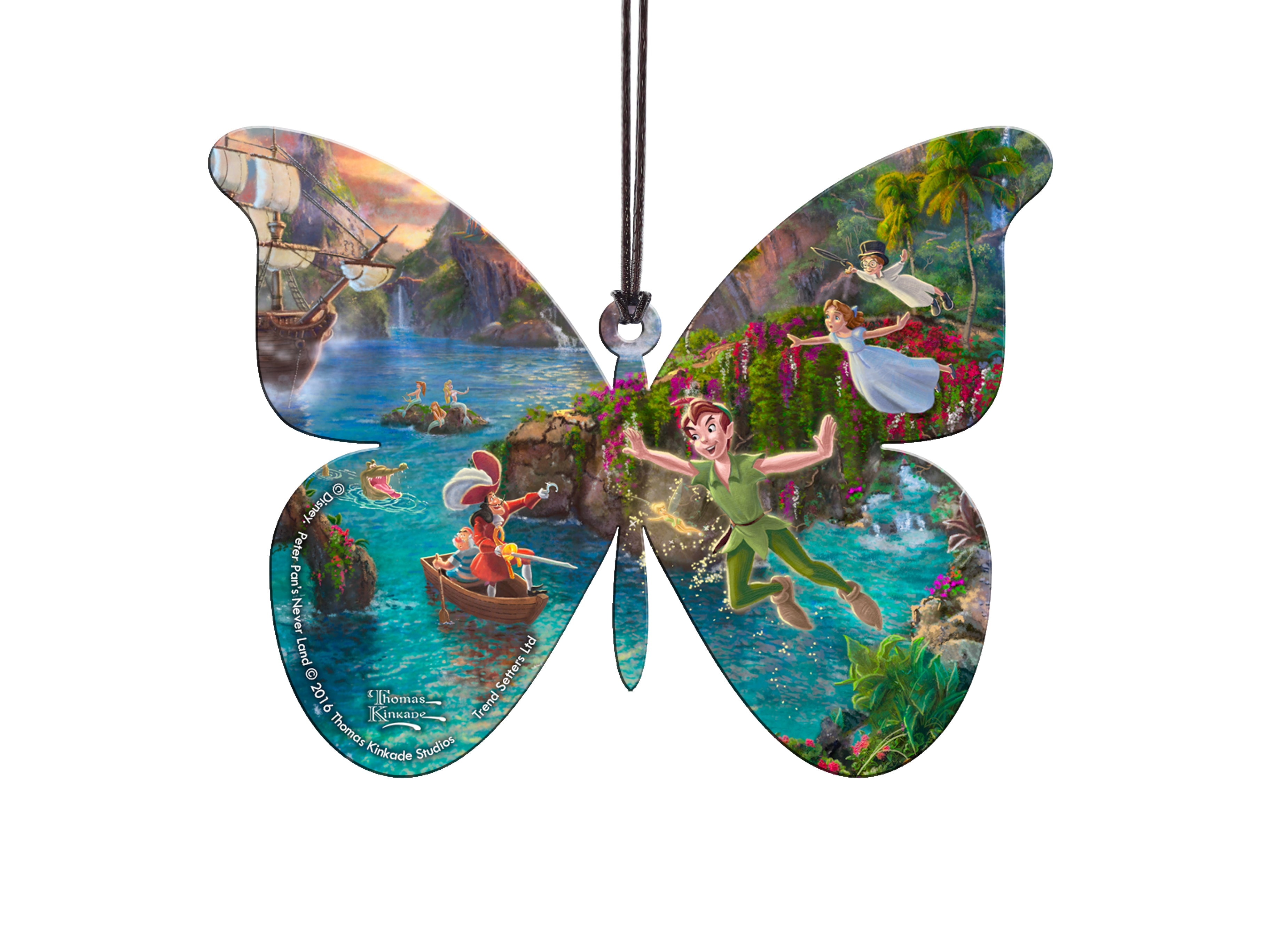 Disney (Peter Pans Never Land) Hanging Acrylic Print - Walmart.com