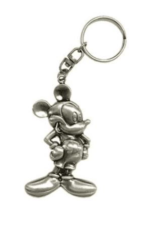 Disney Pewter Key Ring Mickey Mouse - Walmart.com