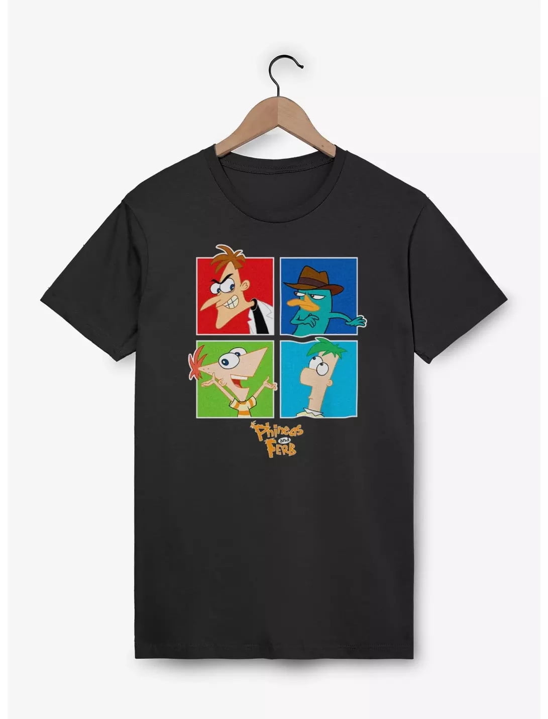 Disney Phineas And Ferb Character Squares Grid Layout Brothers ...
