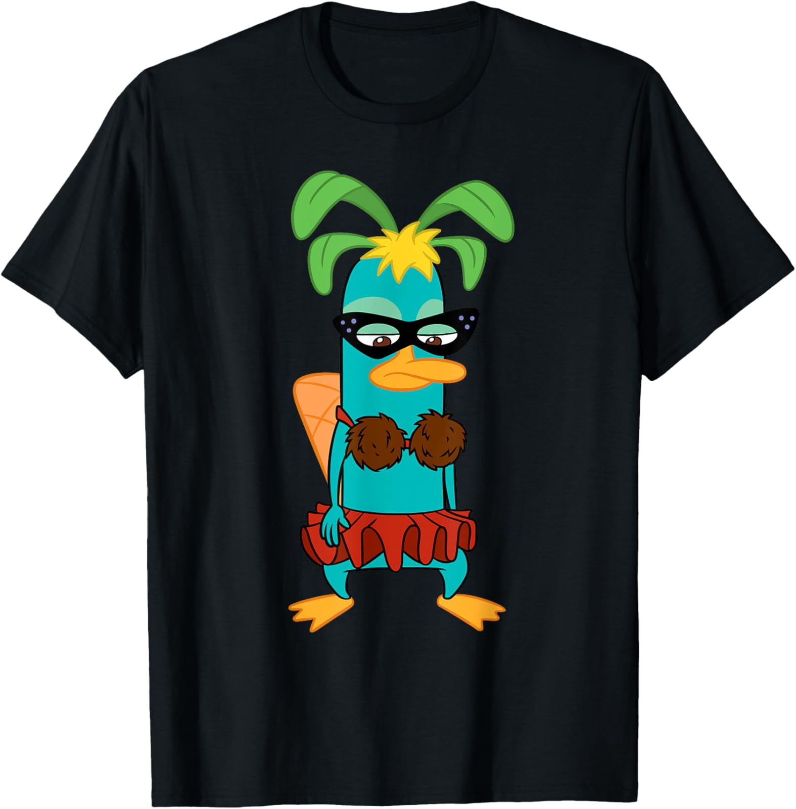 Disney Phineas And Ferb Perry The Platypus Disguised Agent P T-Shirt ...