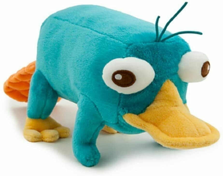 Disney Phineas and Ferb 9" Plush Figure Perry the Platypus - Walmart.com