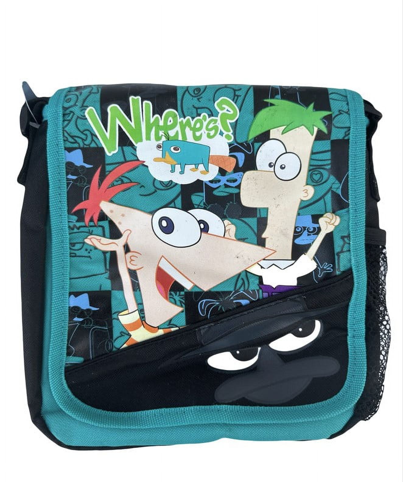 Disney Phineas and Ferb Crossbody Lunch Bag - Walmart.com