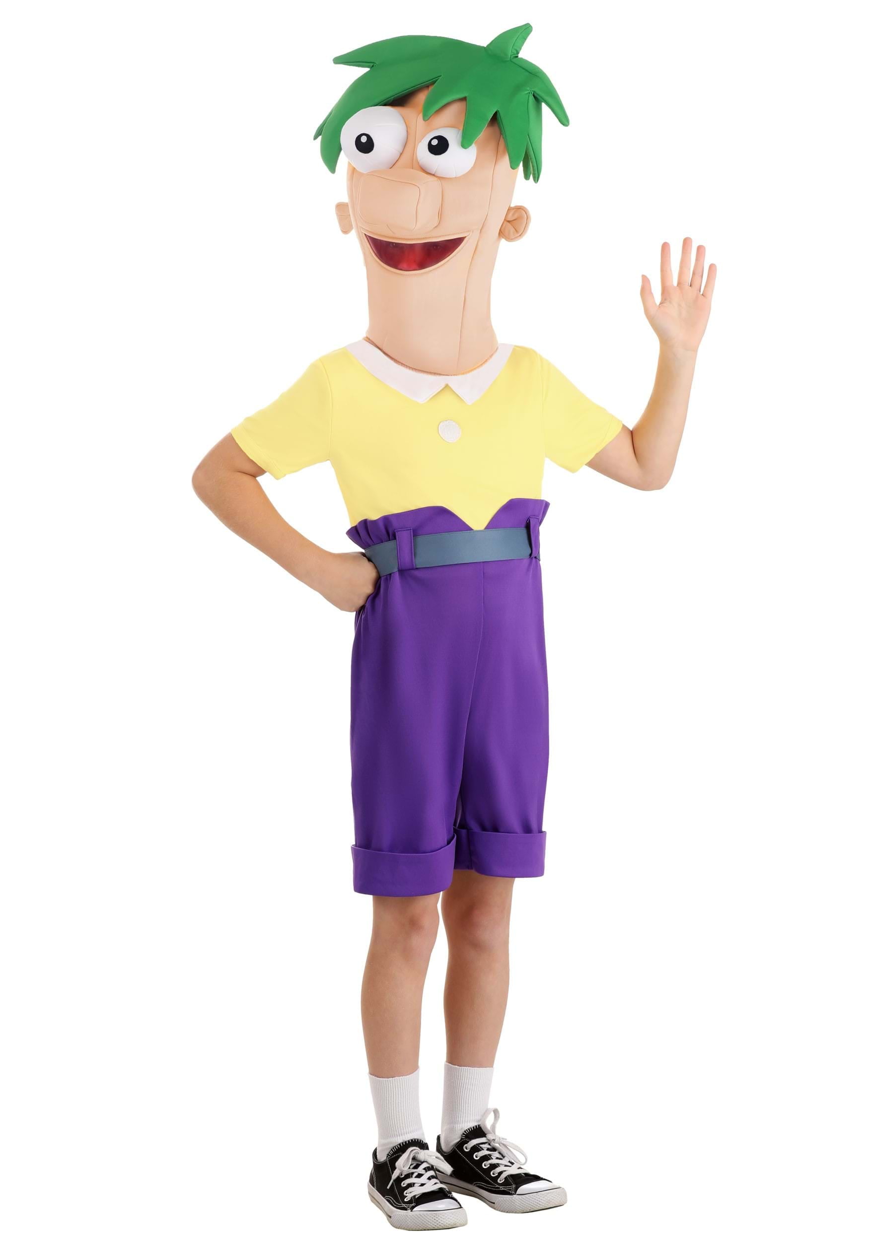 Disney Phineas and Ferb Kid's Ferb Costume - Walmart.com
