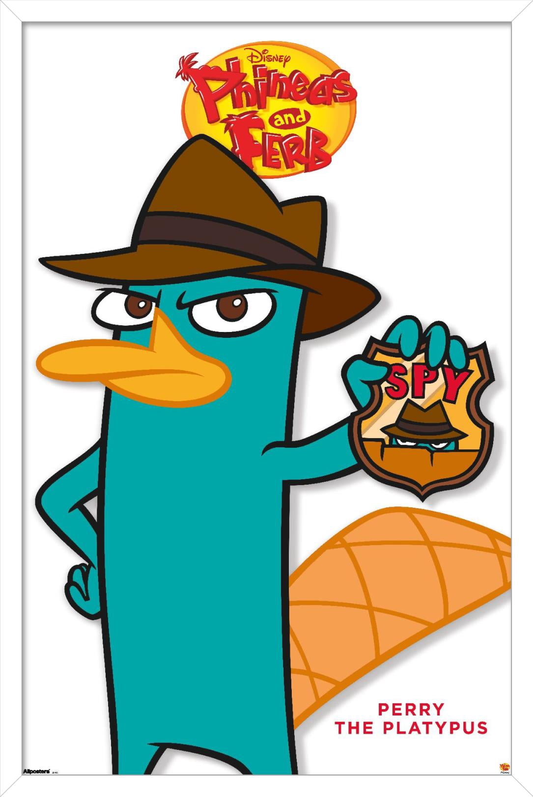Disney Phineas and Ferb - Perry The Platypus Feature Series Wall Poster ...
