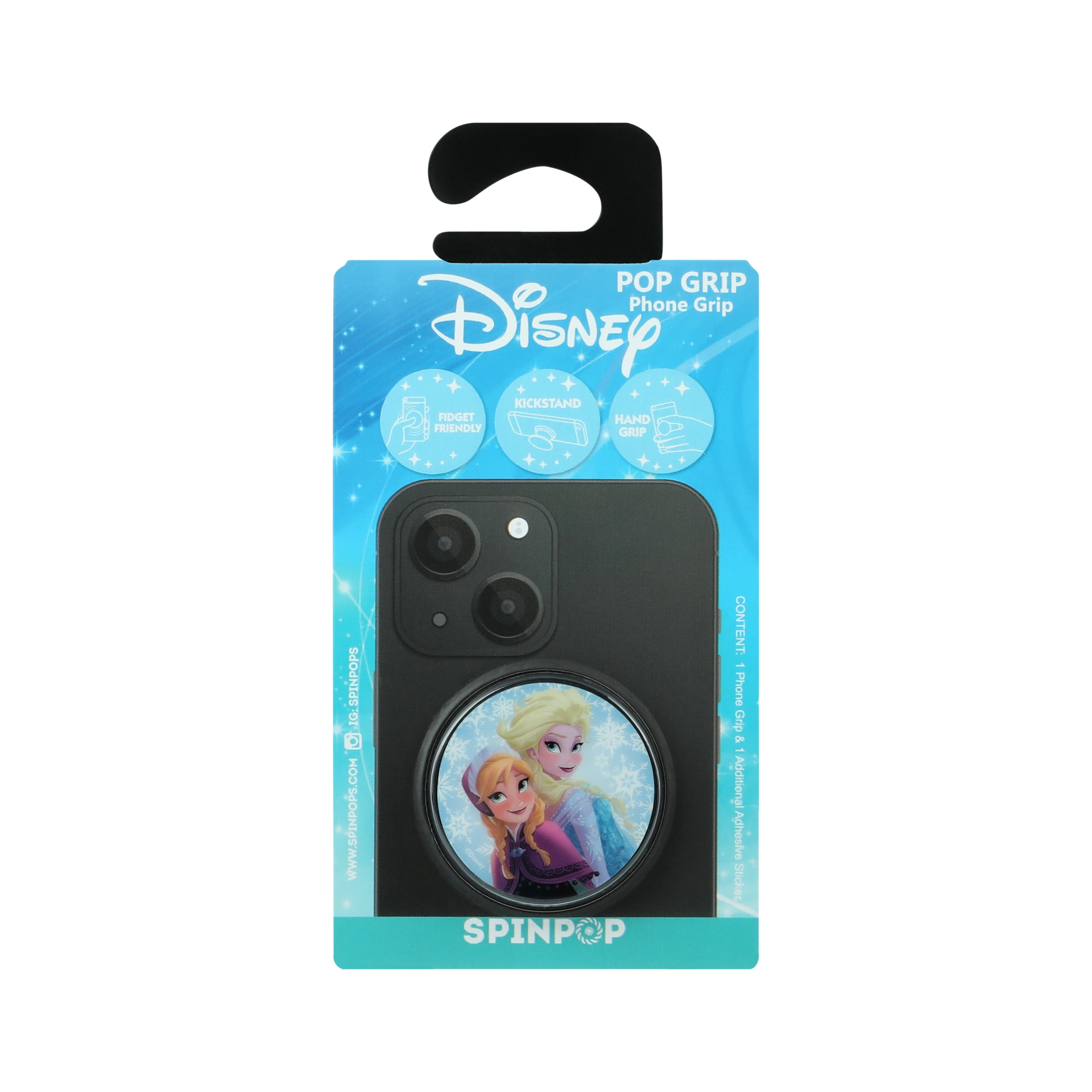 Disney Phone Grip - Elsa Anna Back to Back - Walmart.com