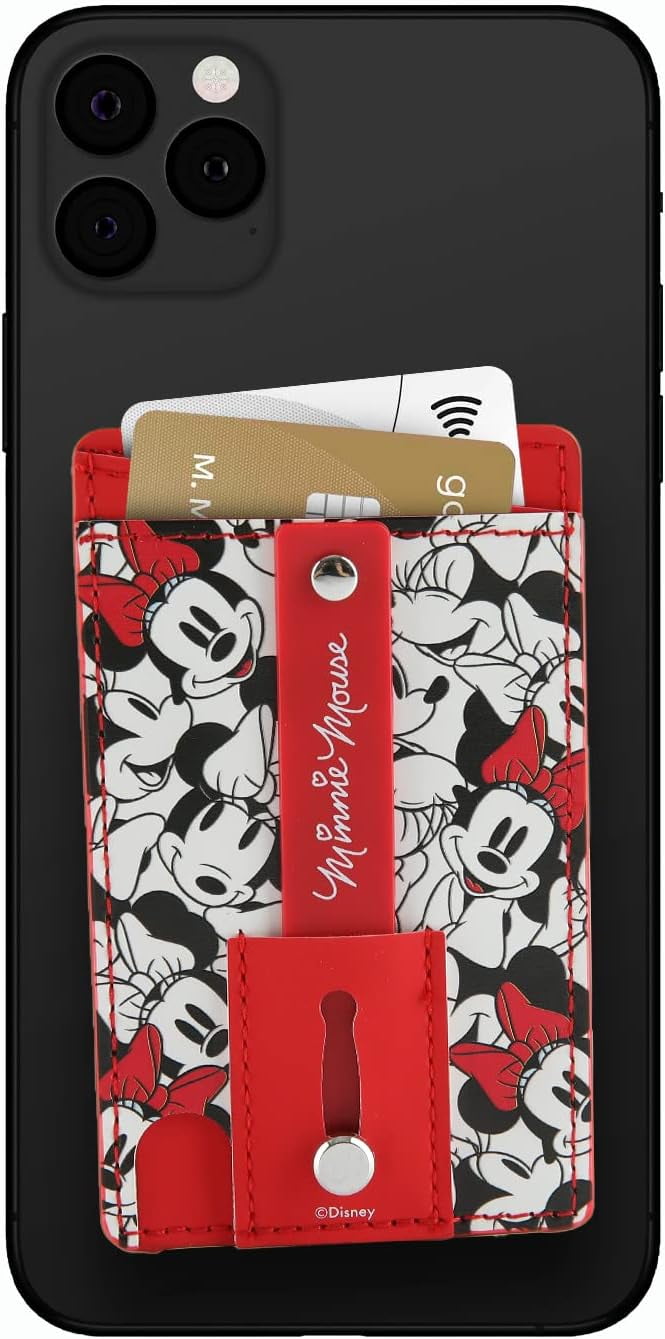 Disney Mickey and Friends Phone Wallet Stick on- Adhesive iPhone Holder ...