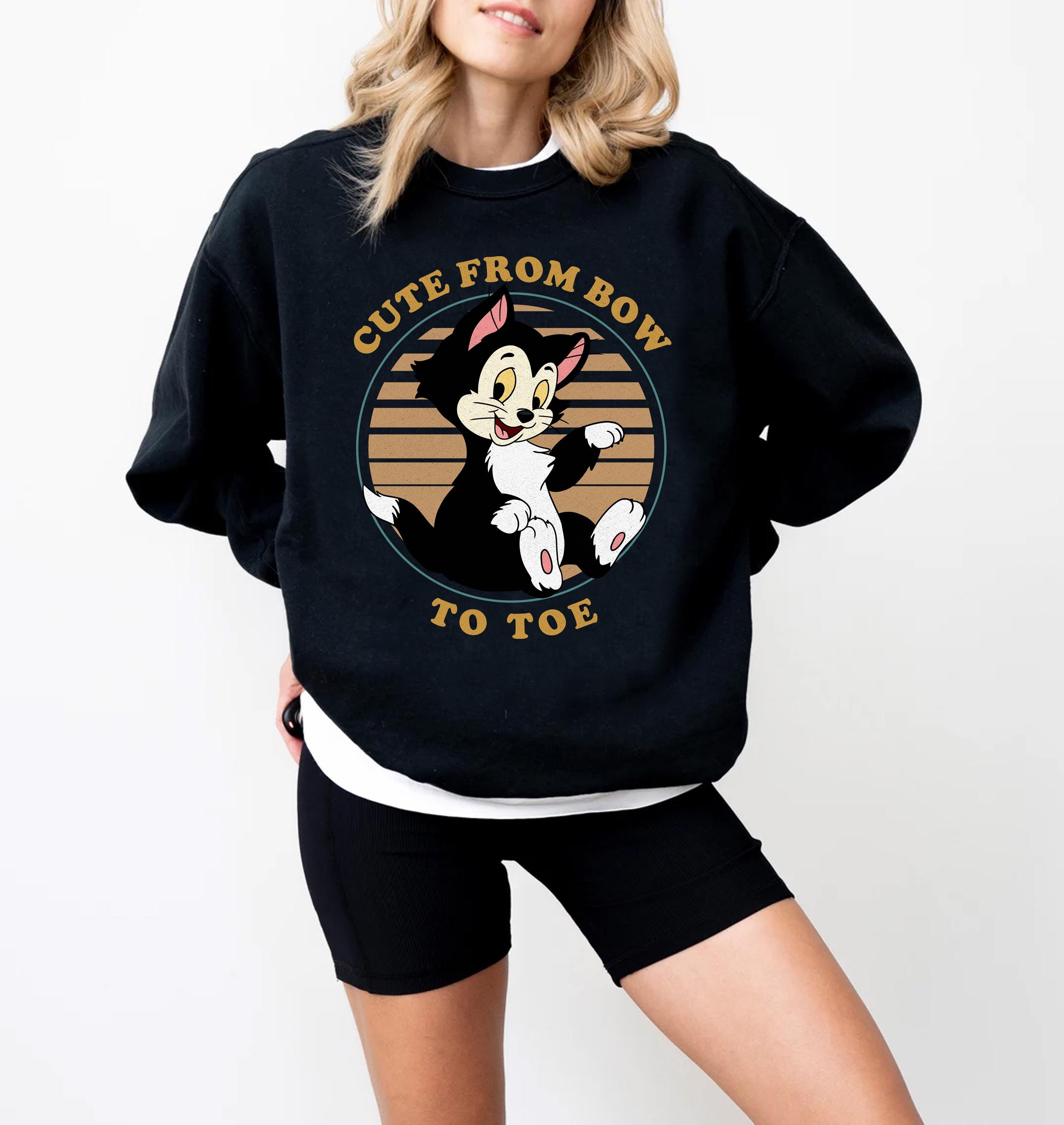 Disney Pinocchio Figaro Cute From Bow To Toe Shirt, Disney Pinocchio ...