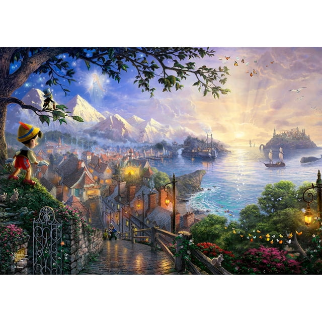 Disney (Pinocchio Wishes) MightyPrint™ Wall Art - Walmart.com