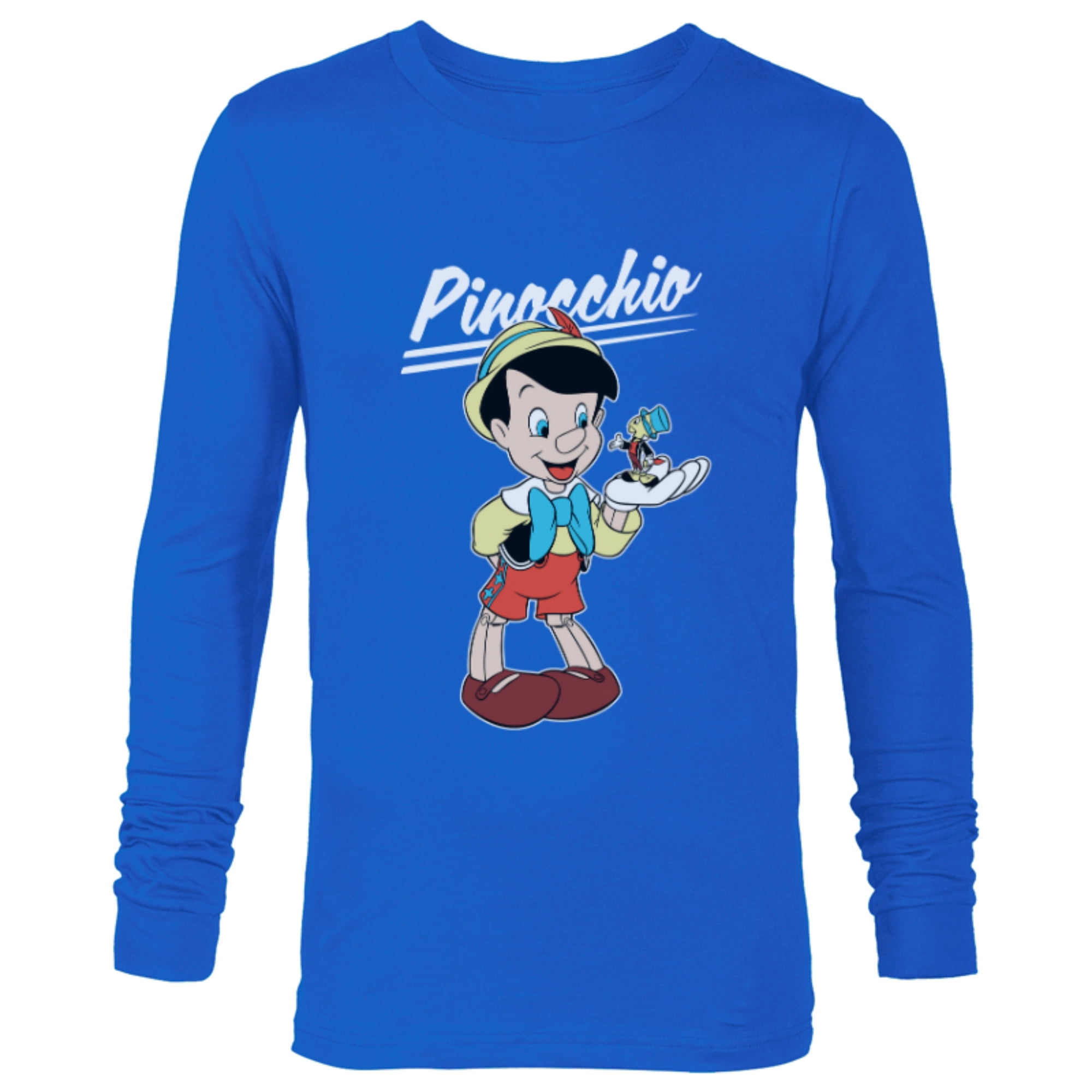 Disney Pinocchio and Jiminy Cricket - Long Sleeve T-Shirt for Men ...