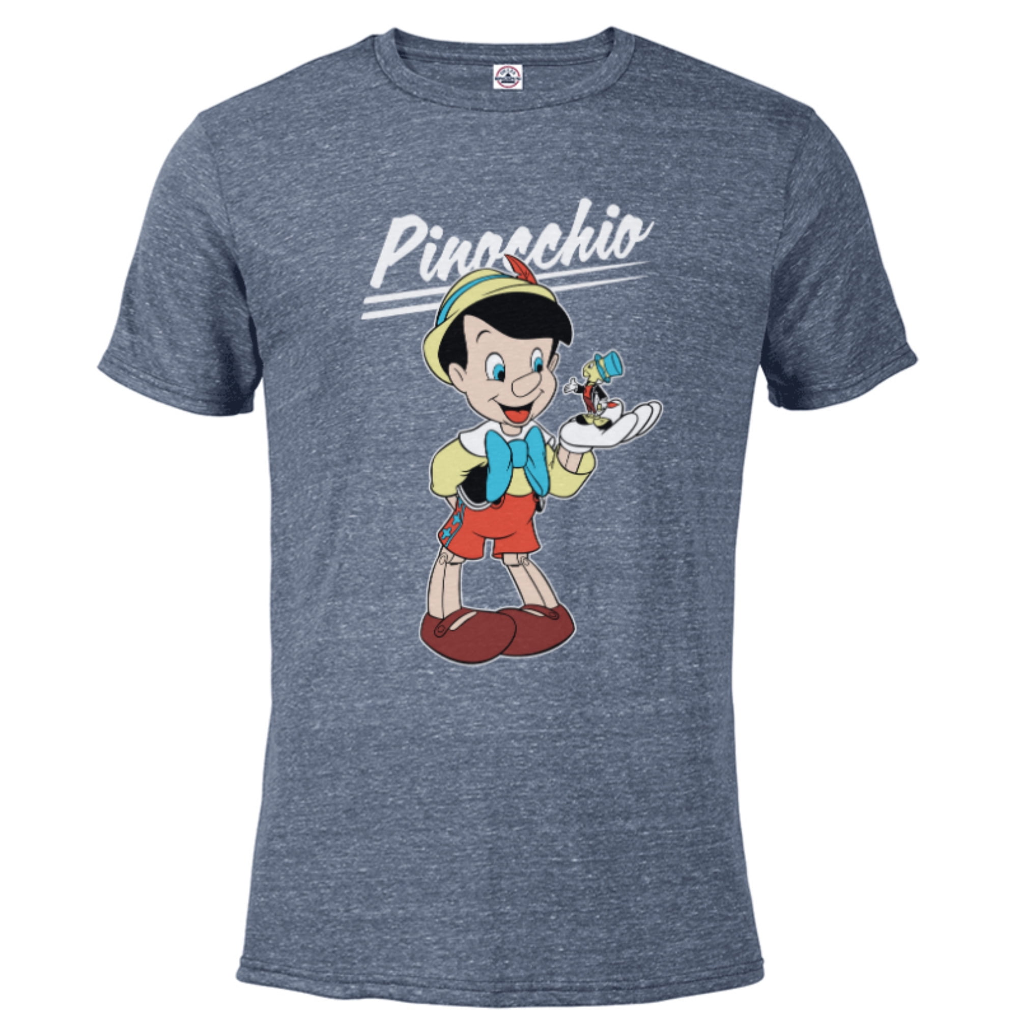 Disney Pinocchio and Jiminy Cricket - Short Sleeve Blended T-Shirt for ...