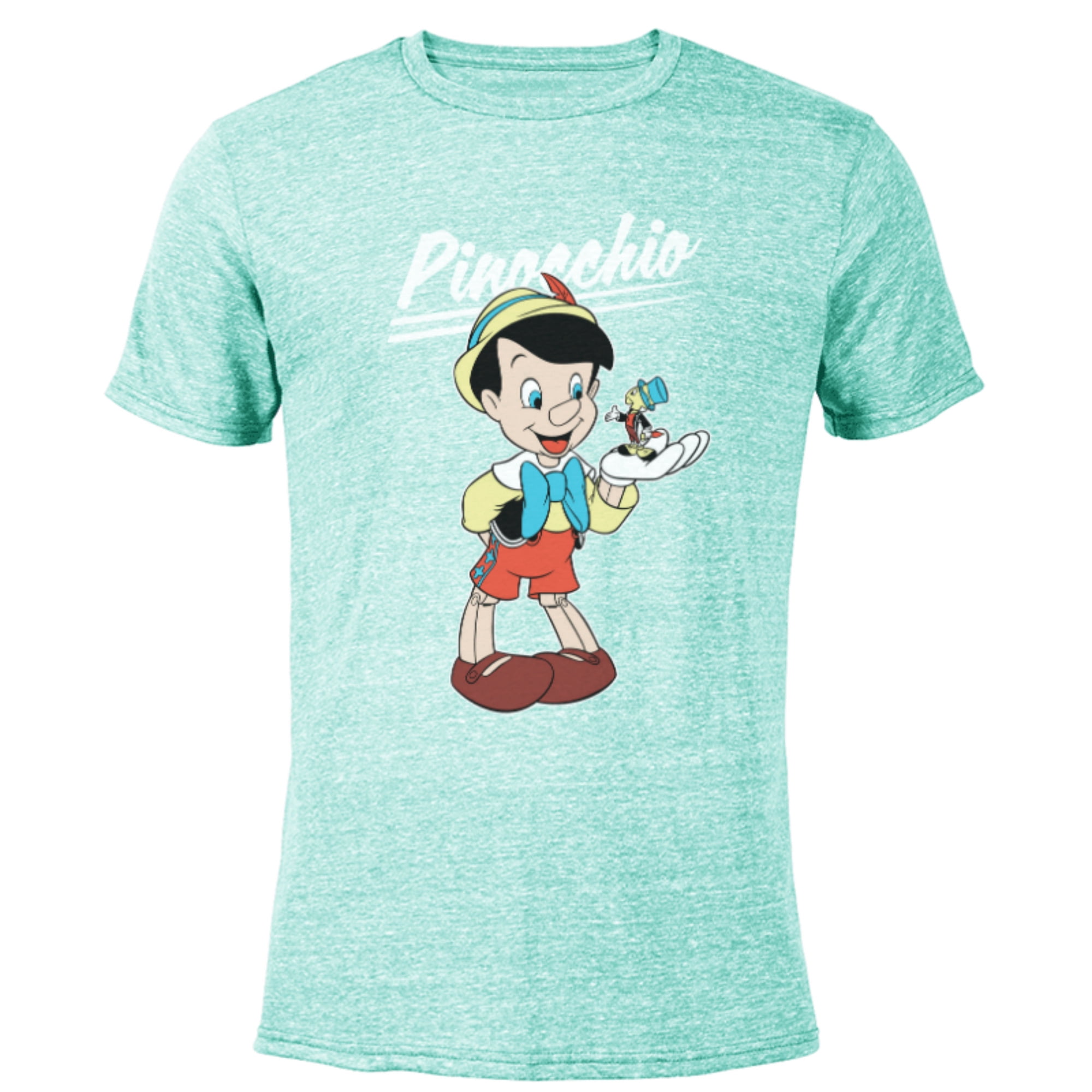 Disney Pinocchio and Jiminy Cricket - Short Sleeve Blended T-Shirt for ...
