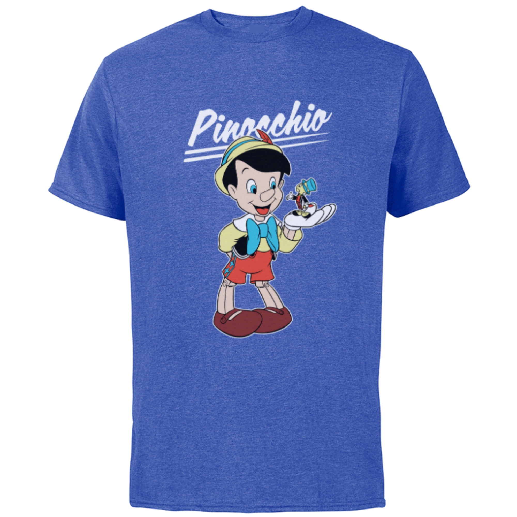 Disney Pinocchio and Jiminy Cricket - Short Sleeve Cotton T-Shirt for ...