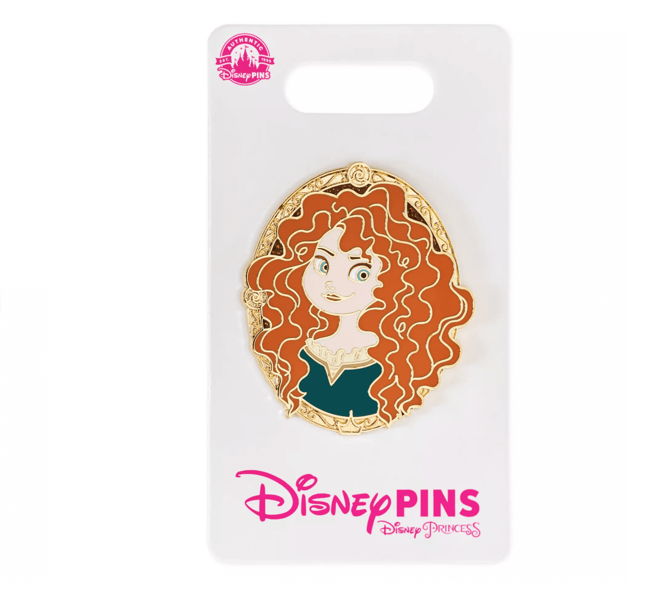 Disney Pins Brave Princess Merida Portrait Pin New with Card - Walmart.com