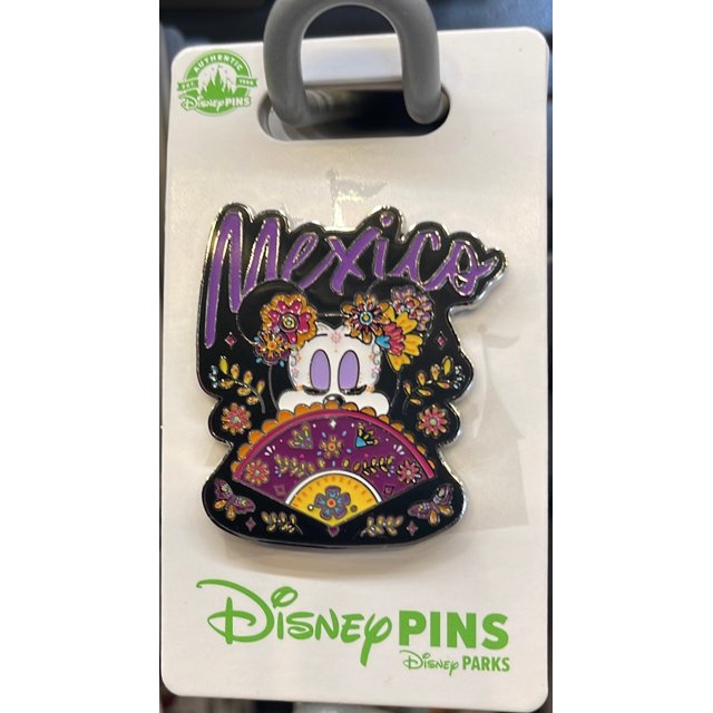 Disney Pins Parks Epcot World Showcase Mexico Minnie Pin New with Card ...