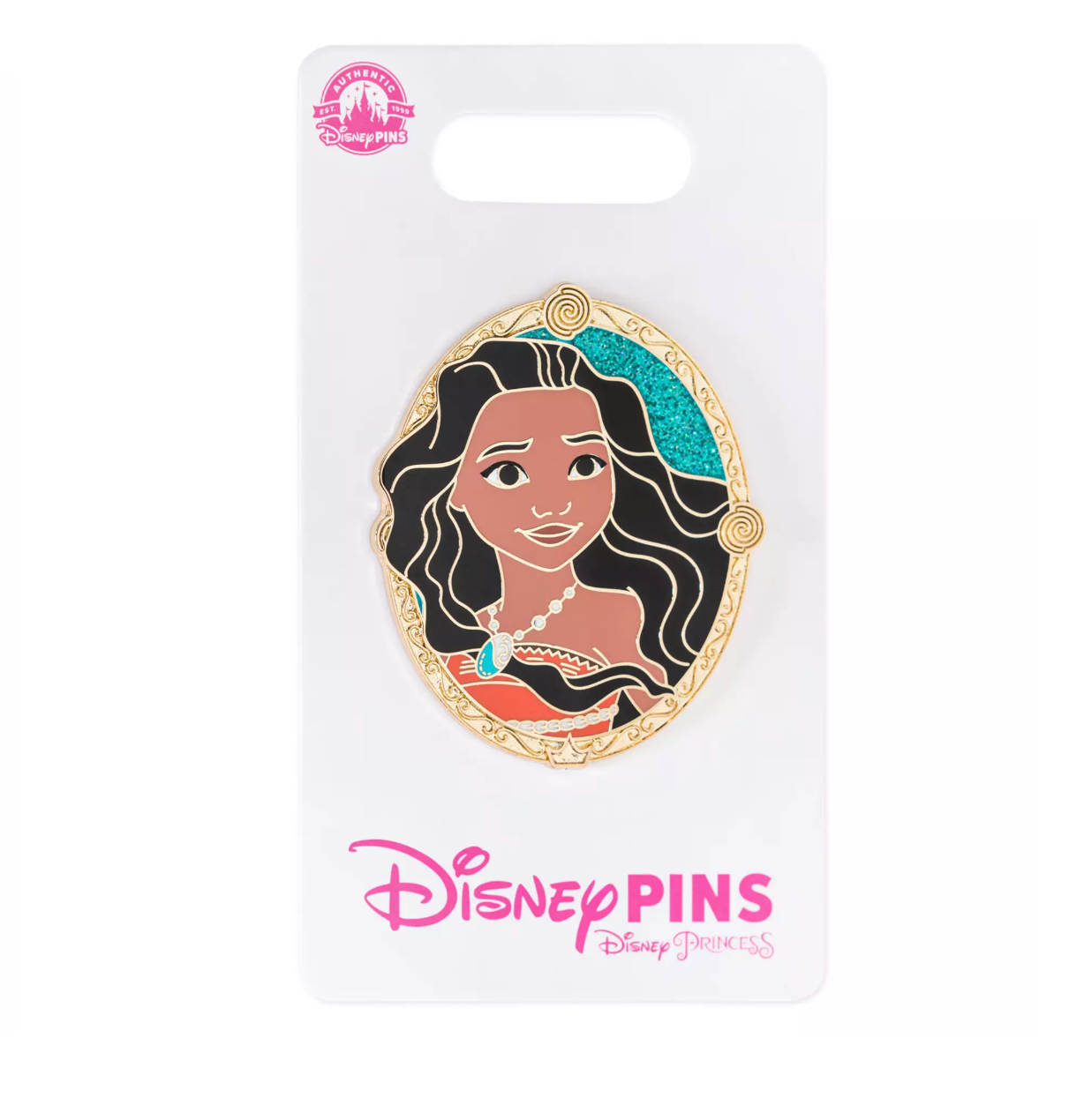Disney Pins Princess Moana Portrait Pin New with Card - Walmart.com