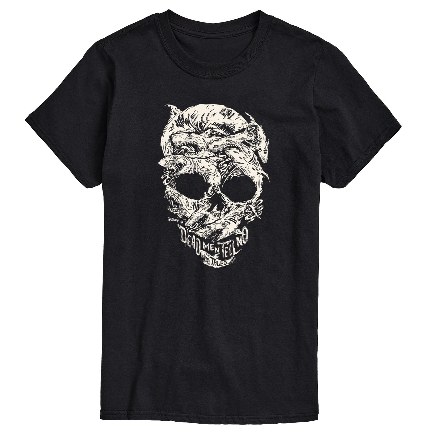 Disney - Pirates Of The Caribbean - Pirates Shark Skull - Men's Short ...