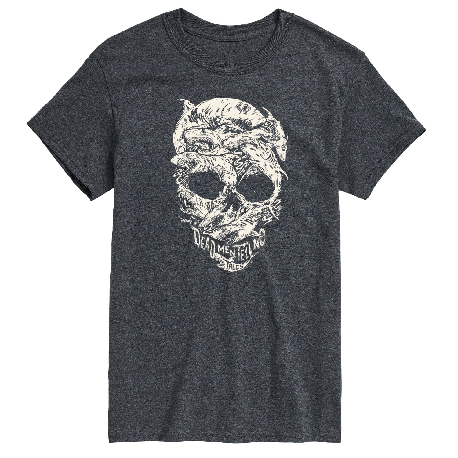 Disney - Pirates Of The Caribbean - Pirates Shark Skull - Men's Short ...