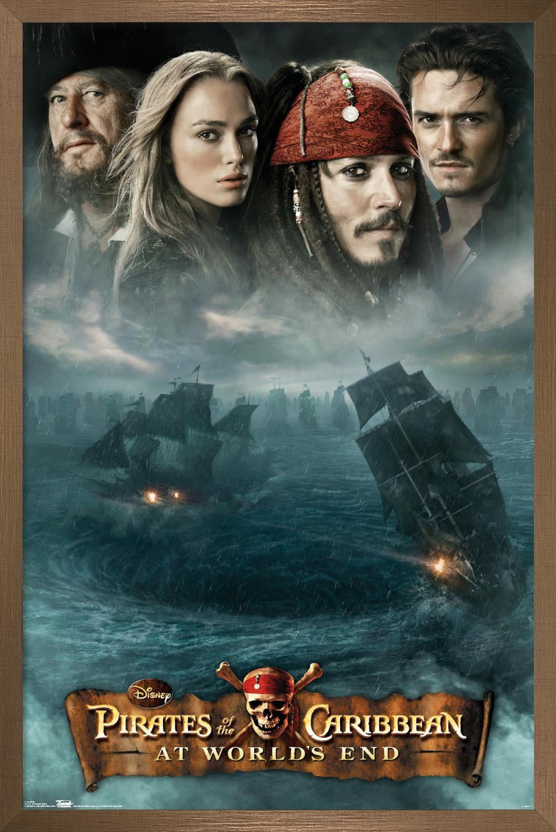 Disney Pirates of the Caribbean: At World's End - DVD One Sheet Wall ...