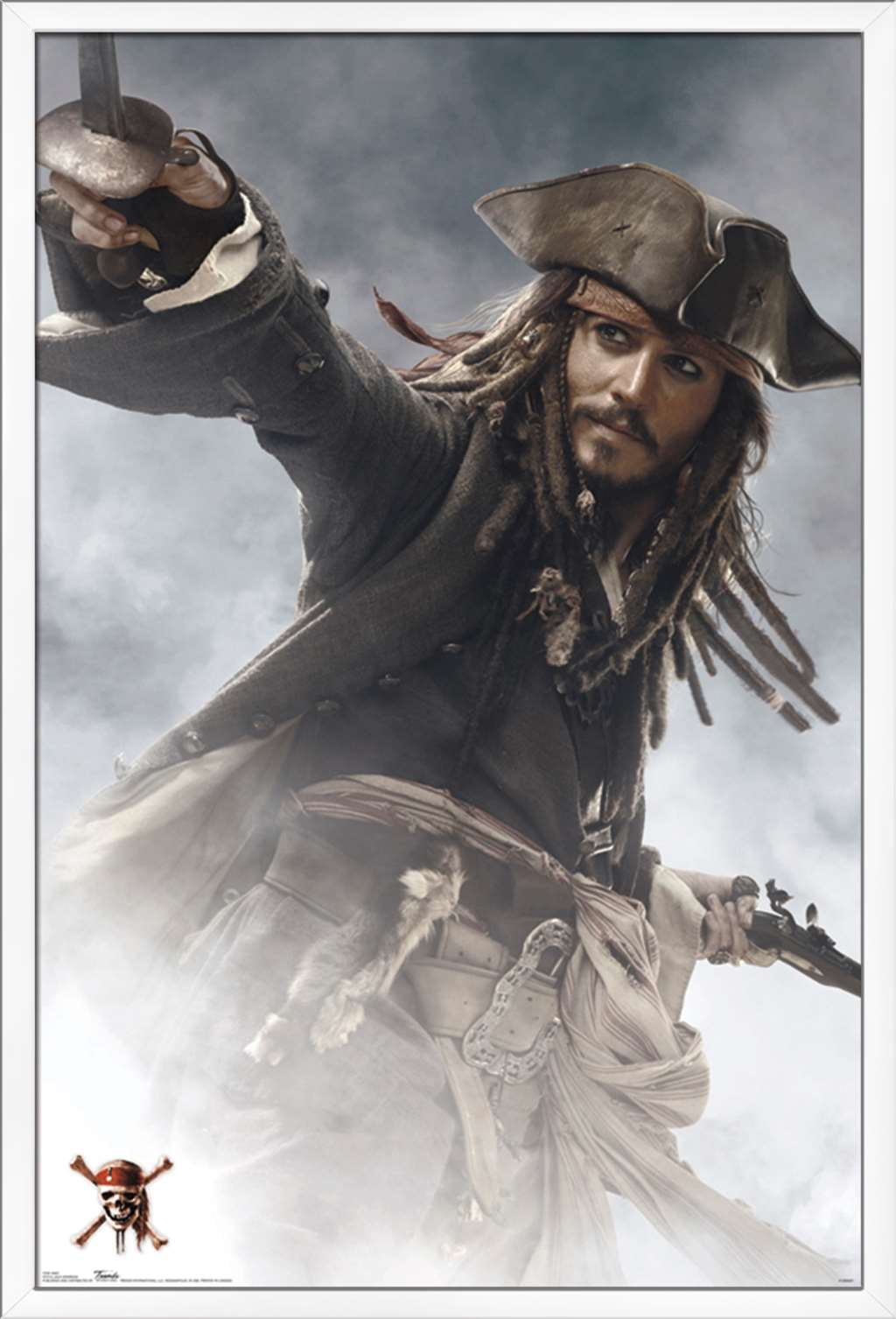 Disney Pirates of the Caribbean: At World's End - Jack Sparrow Wall ...