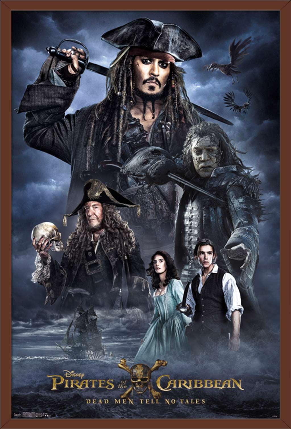 Disney Pirates of the Caribbean: Dead Men Tell No Tales - Collage Wall ...