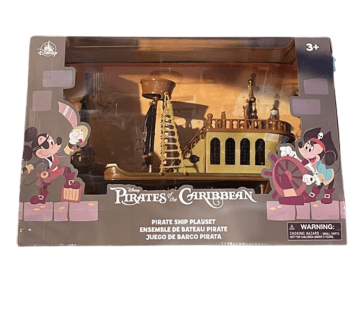 Disney Pirates of the Caribbean Mickey and Friends Ship Playset New ...