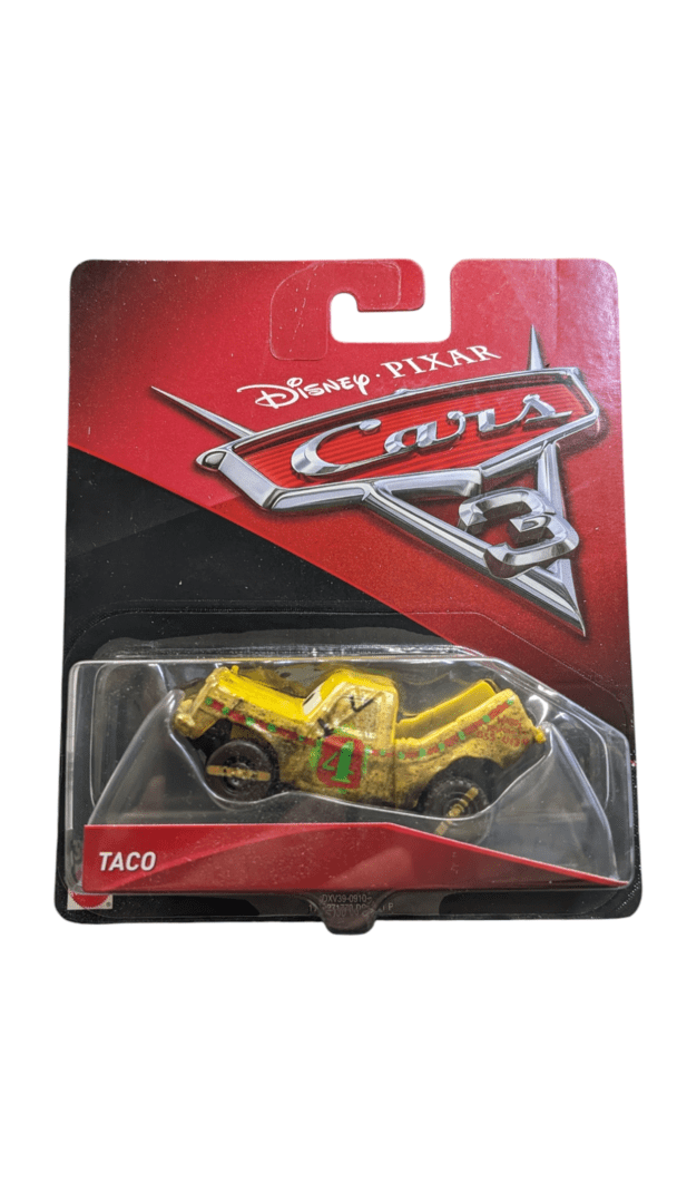 Disney/Pixar 2016 Red Card Cars 3 Taco Die-Cast Character Vehicle ...