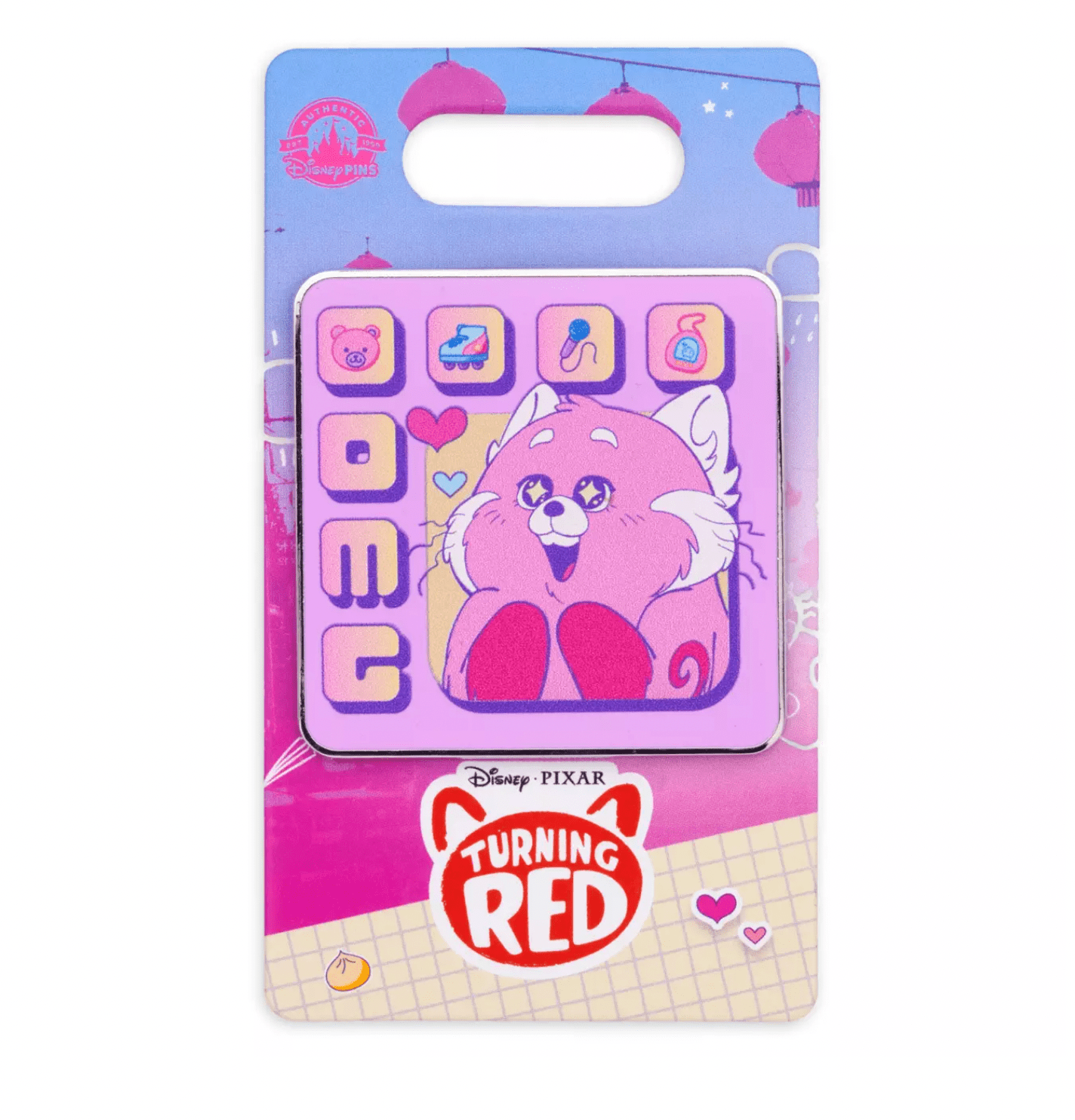 Disney Pixar 2022 Turning Red Movie Mei as Panda Pin New with Card ...