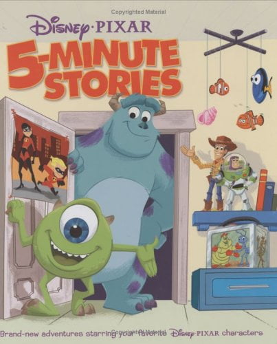 Pre-Owned Disney-Pixar 5-Minute Stories - Walmart.com