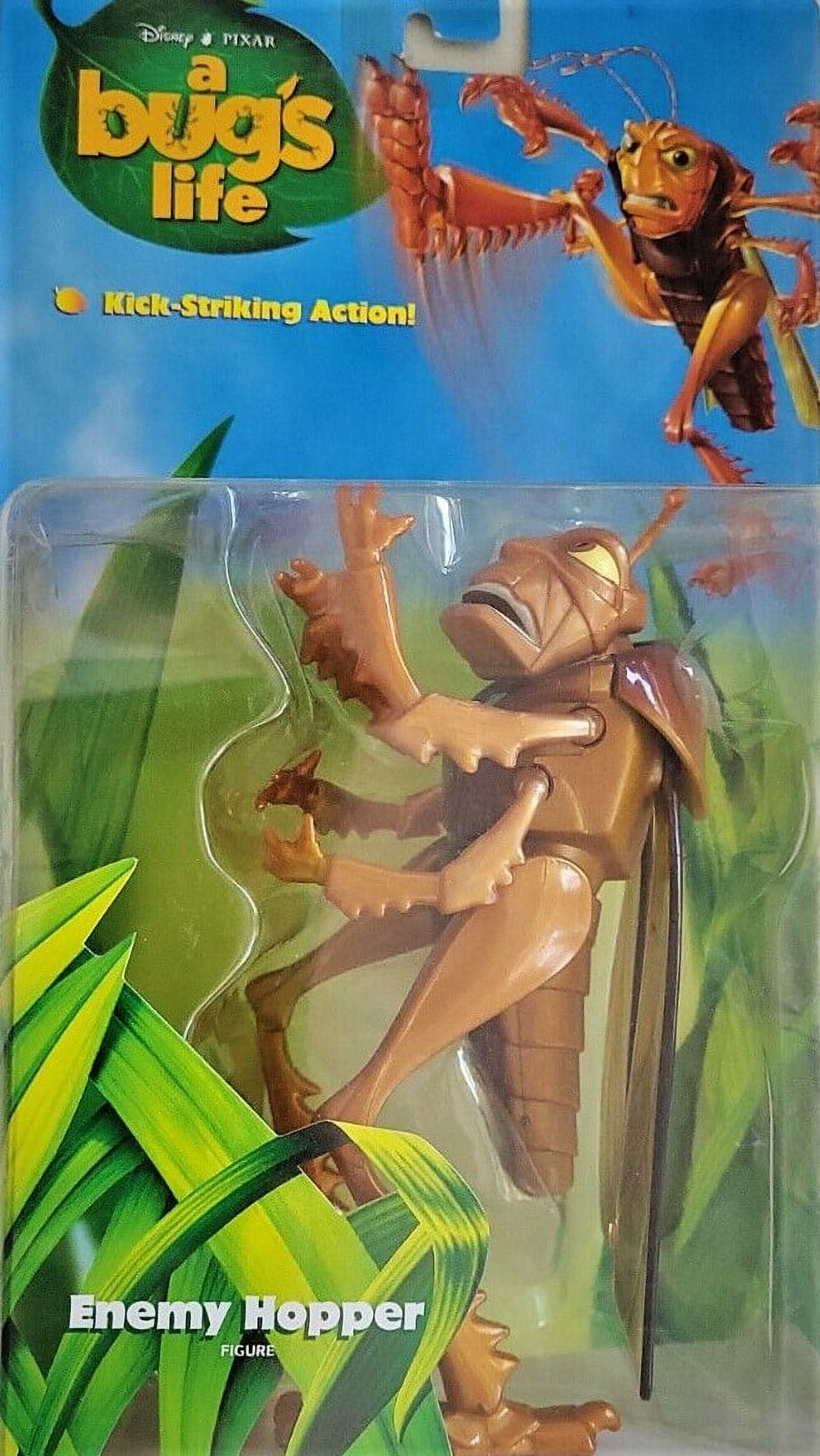 Disney Pixar A Bug's Life Enemy Hopper Mattel Grasshopper Action Figure ...