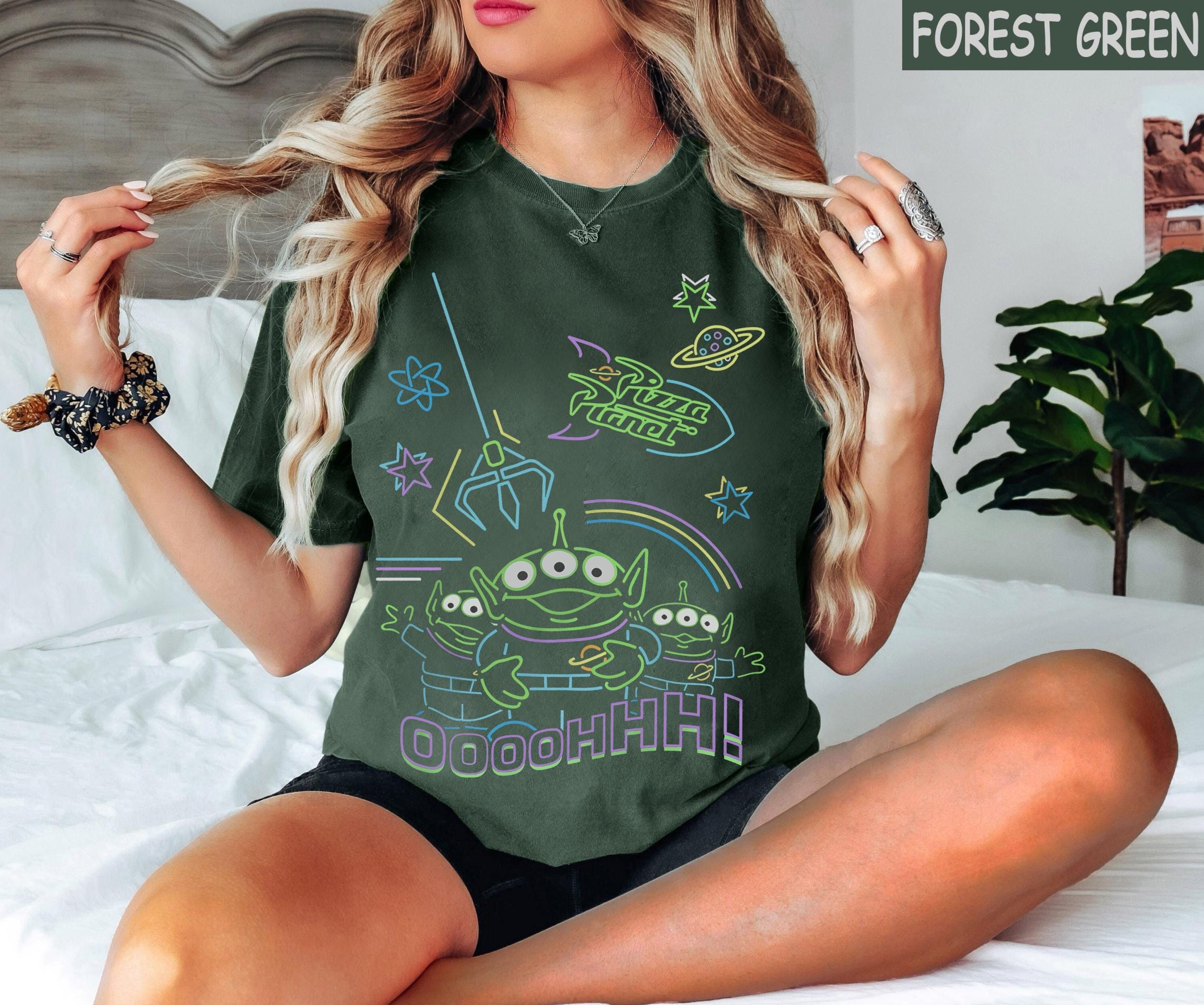 Disney Pixar Alien Pizza Planet Shirt, Disney Toy Story Pizza Planet ...