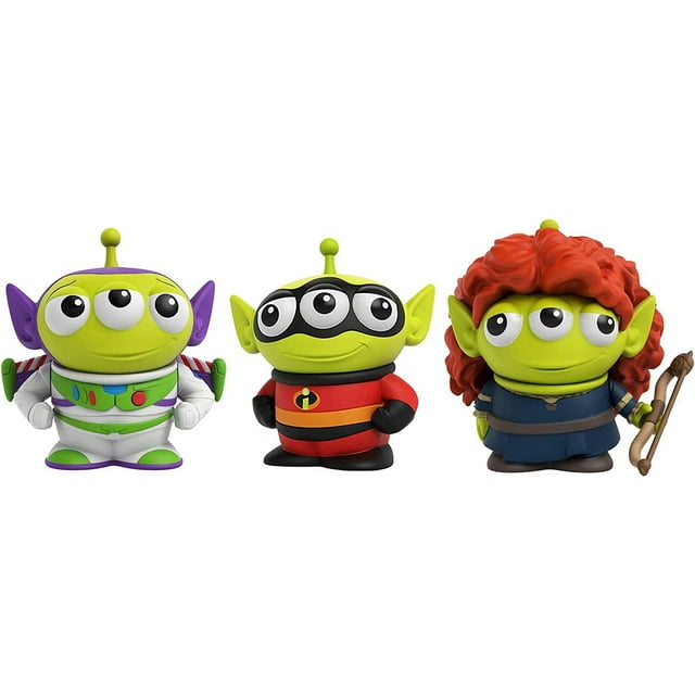 Disney / Pixar Alien Remix Buzz Lightyear, Merida & Mr. Incredible Mini ...