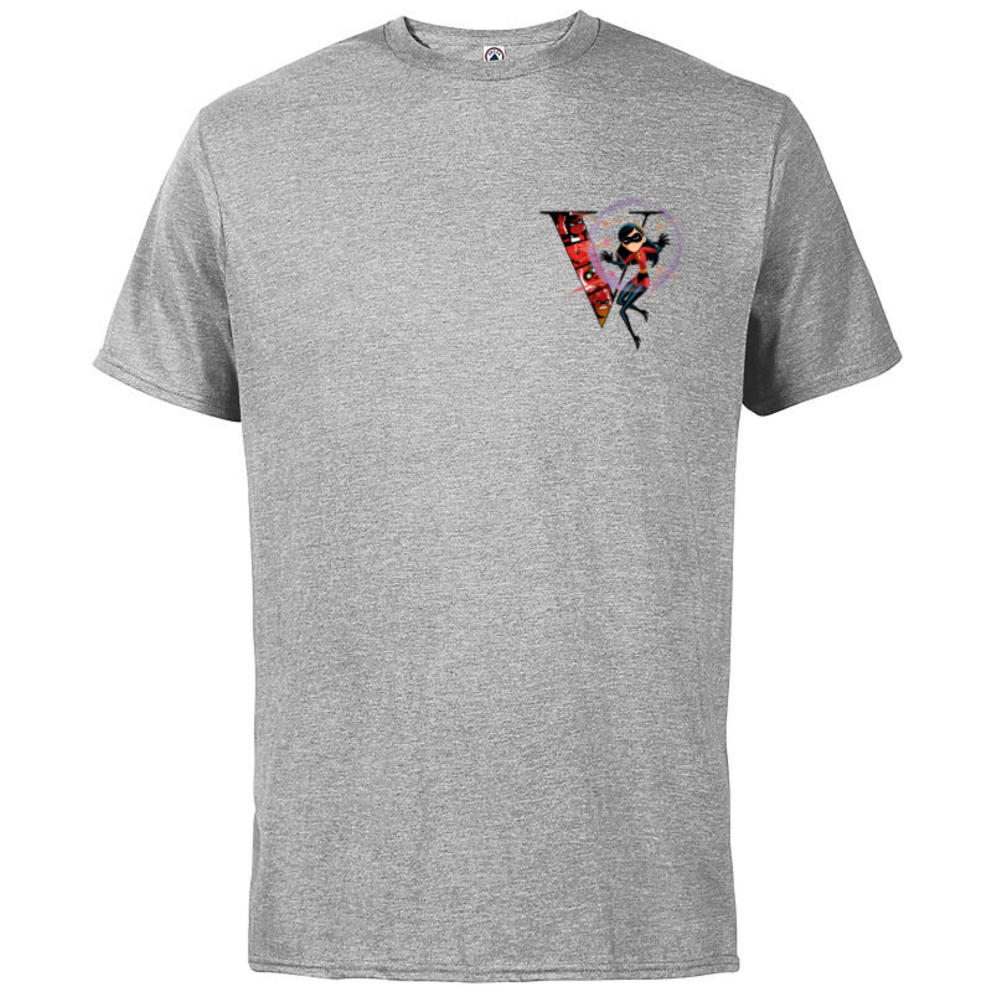 Disney & Pixar Alphabet Monogram Incredibles Letter V Violet - Short ...